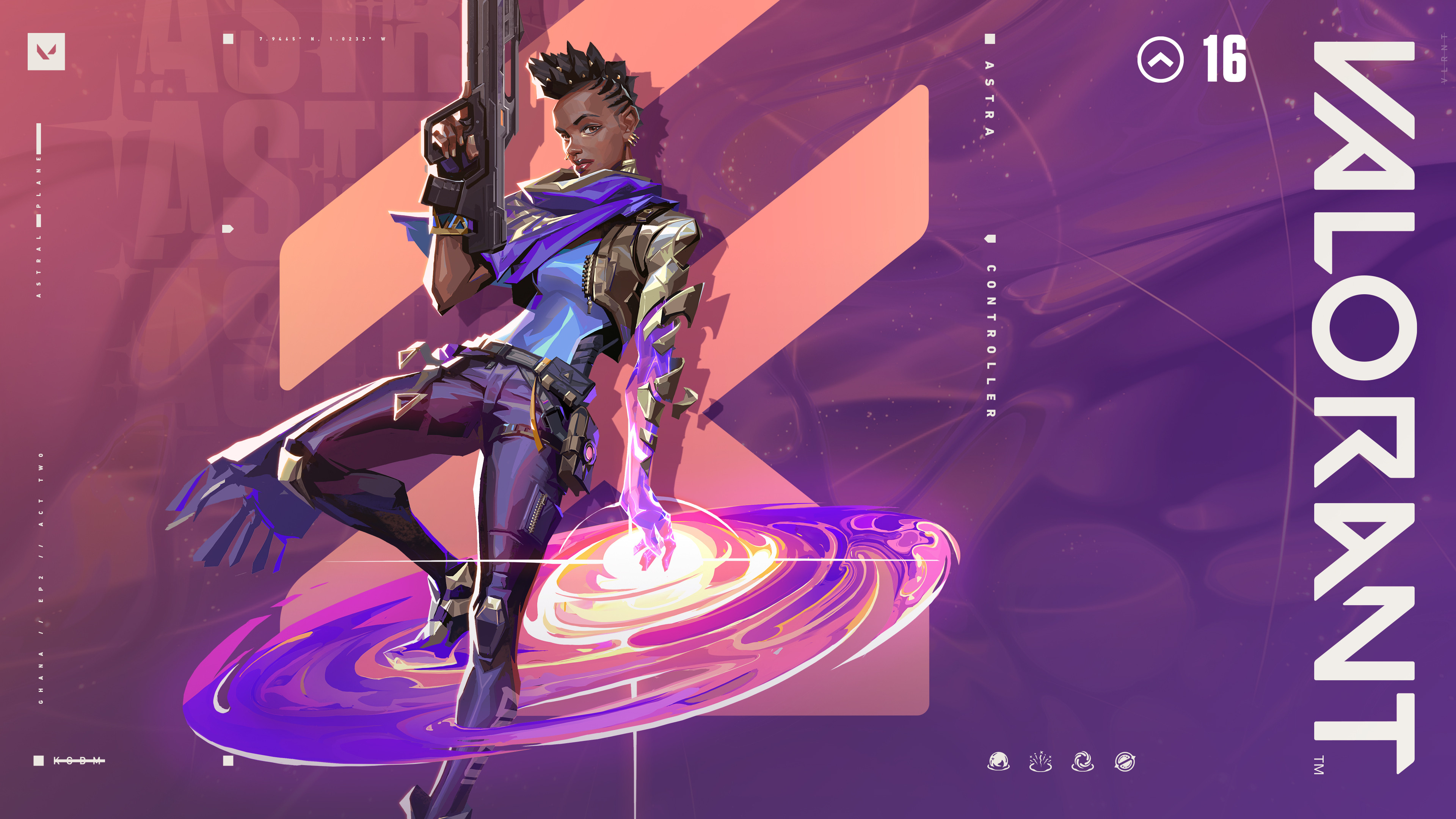 Su Ke - Valorant character illustration. Astra & Trailer vis dev