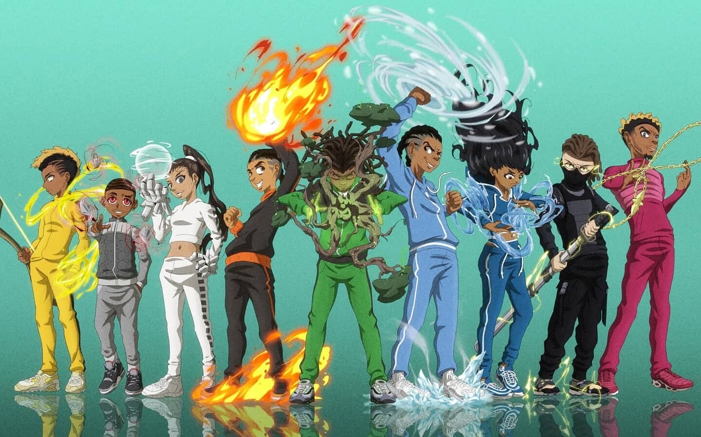 ArtStation - 9 Kids of Power
