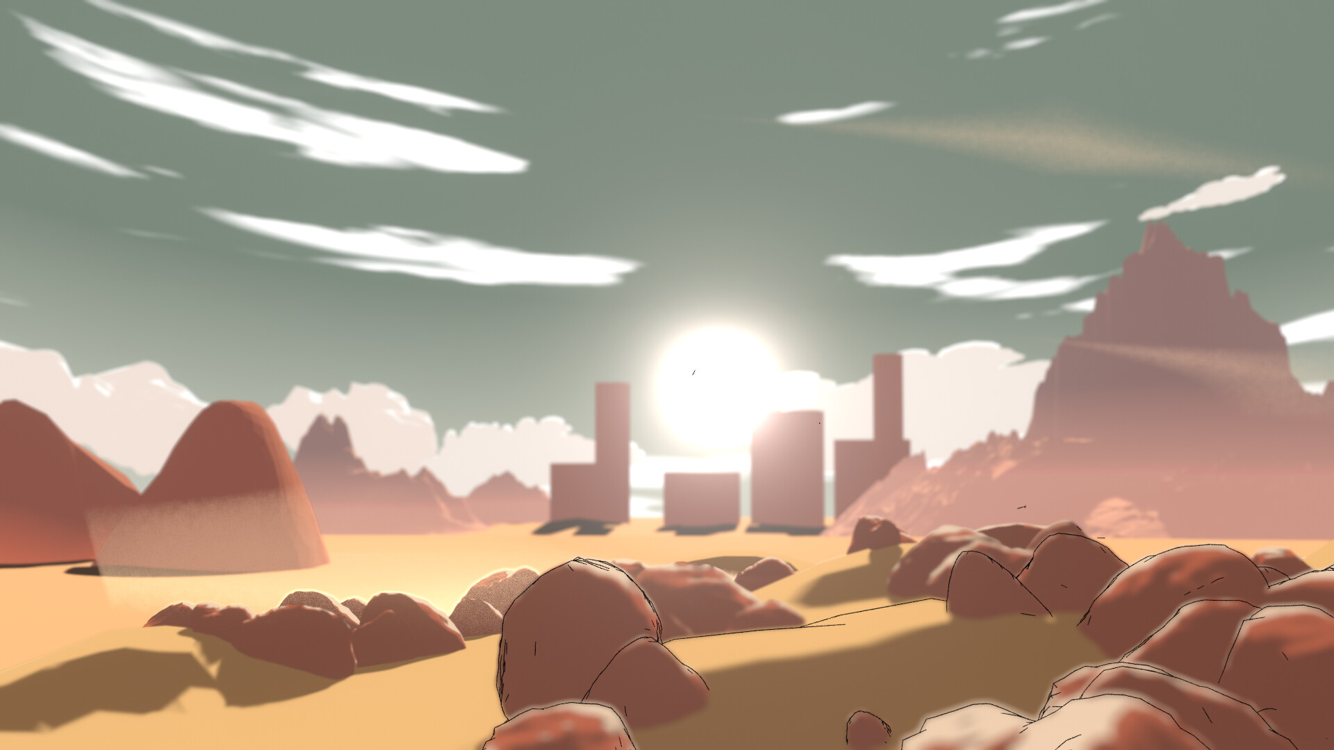 ArtStation - 3D landscape