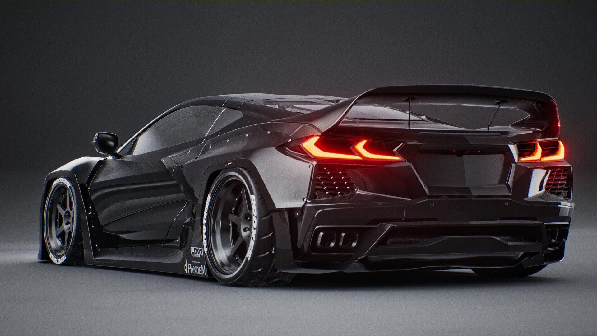 David Baylis Design - Corvette C8 Pandem Kit - Unreal Engine 4.27