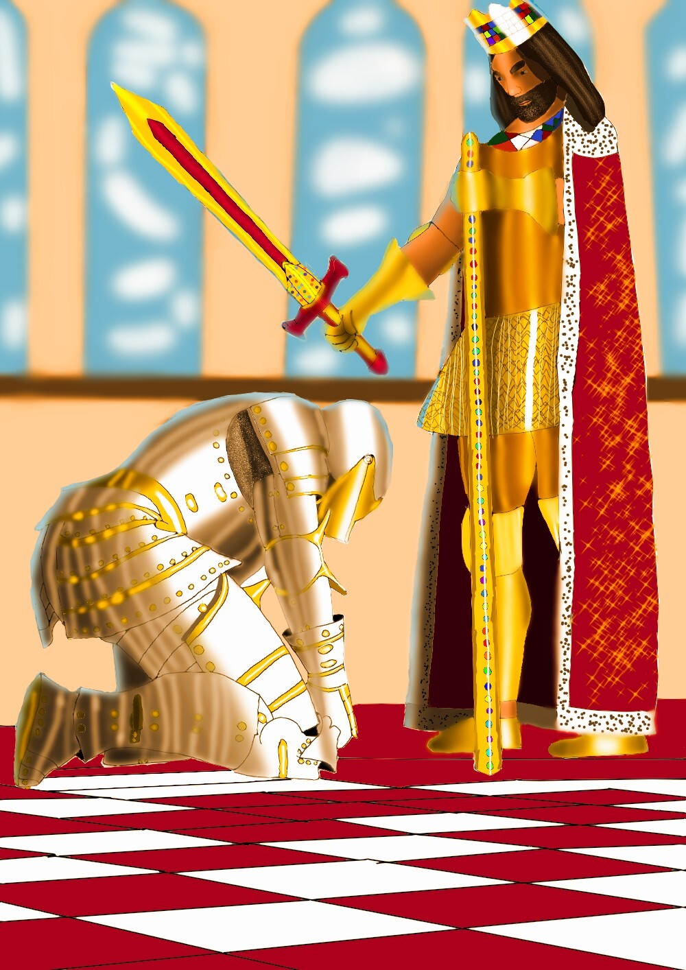 ArtStation - Becoming a knight