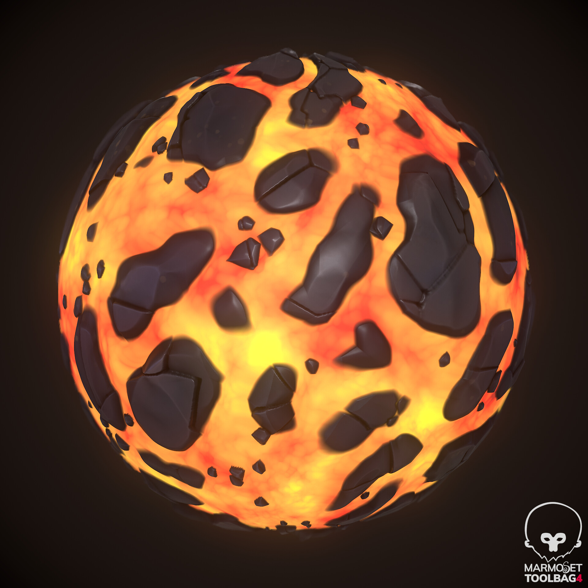 ArtStation - Stylized Lava