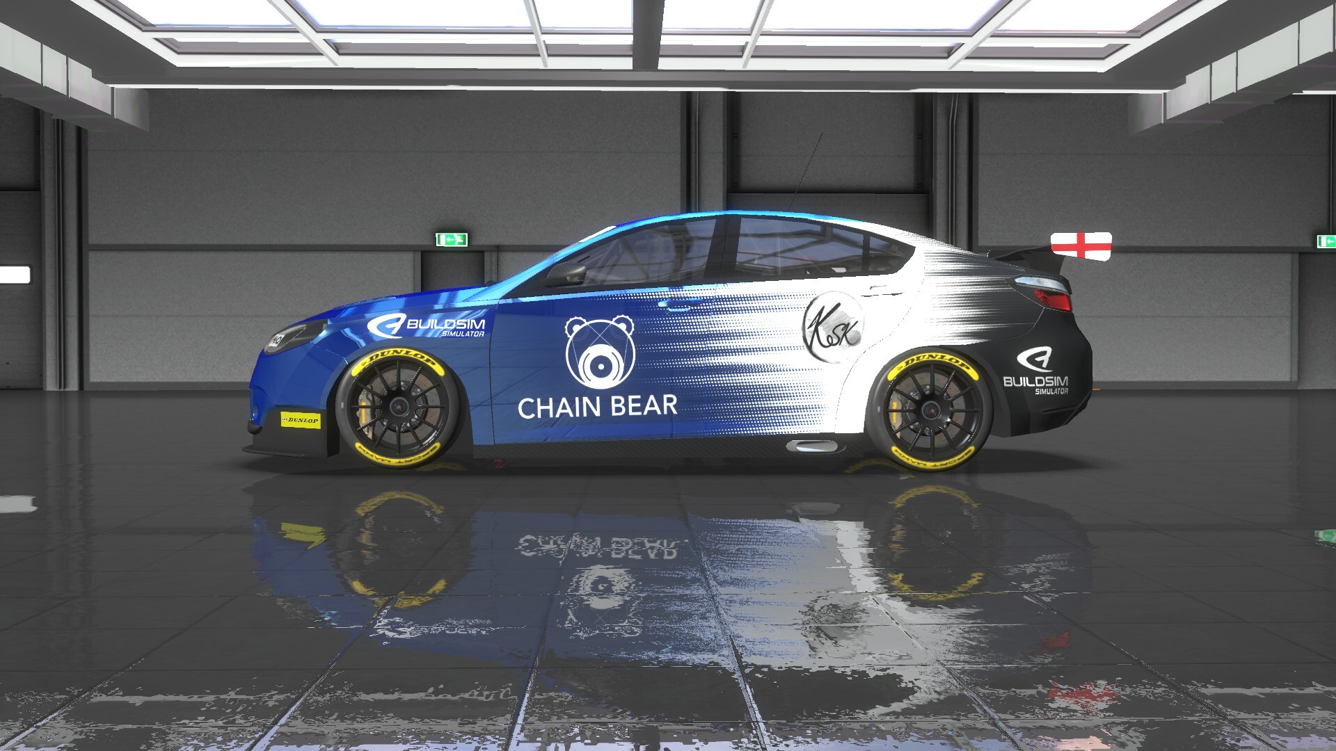 Otavio Barros - Royal Blue Racing MG6 BTCC