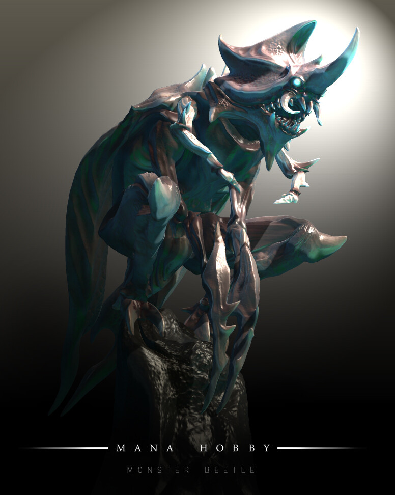 ArtStation - Monster beetle