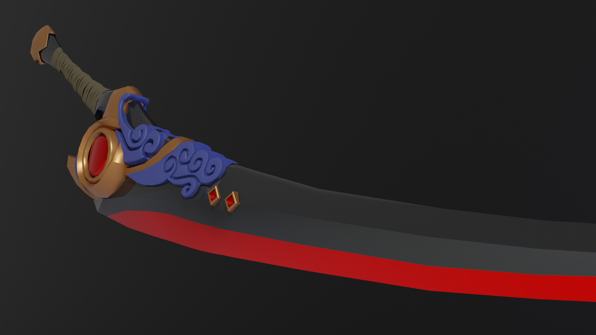 LufiArt - Blood moon odachi