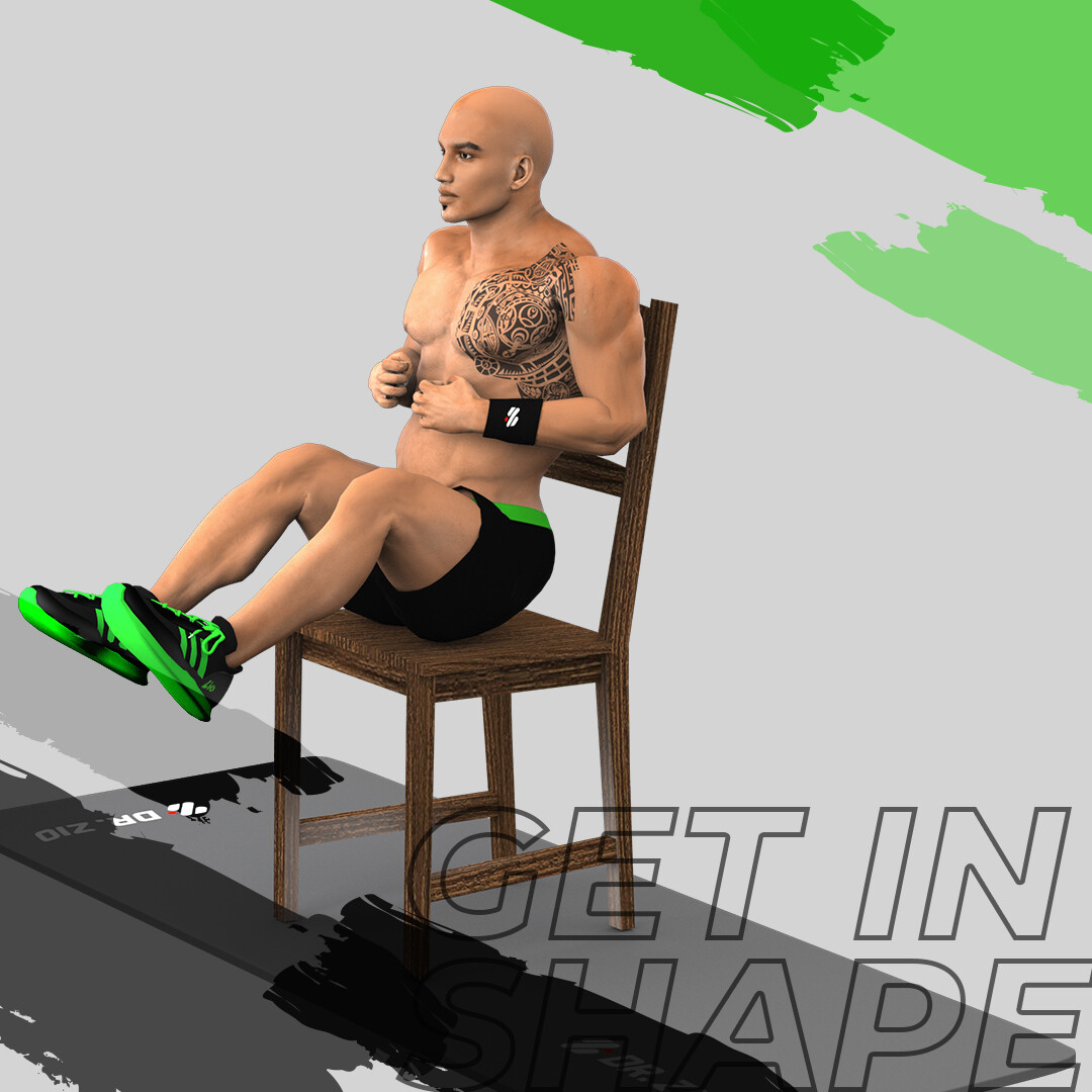 ArtStation - Exercise Pose-3