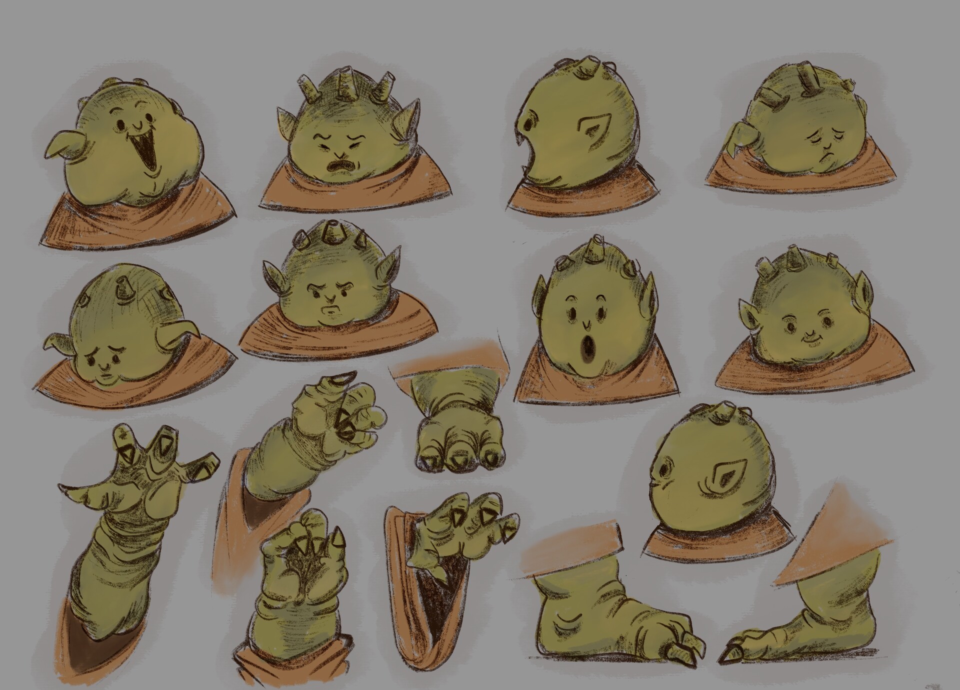 ArtStation - Tree Protector - Expressions