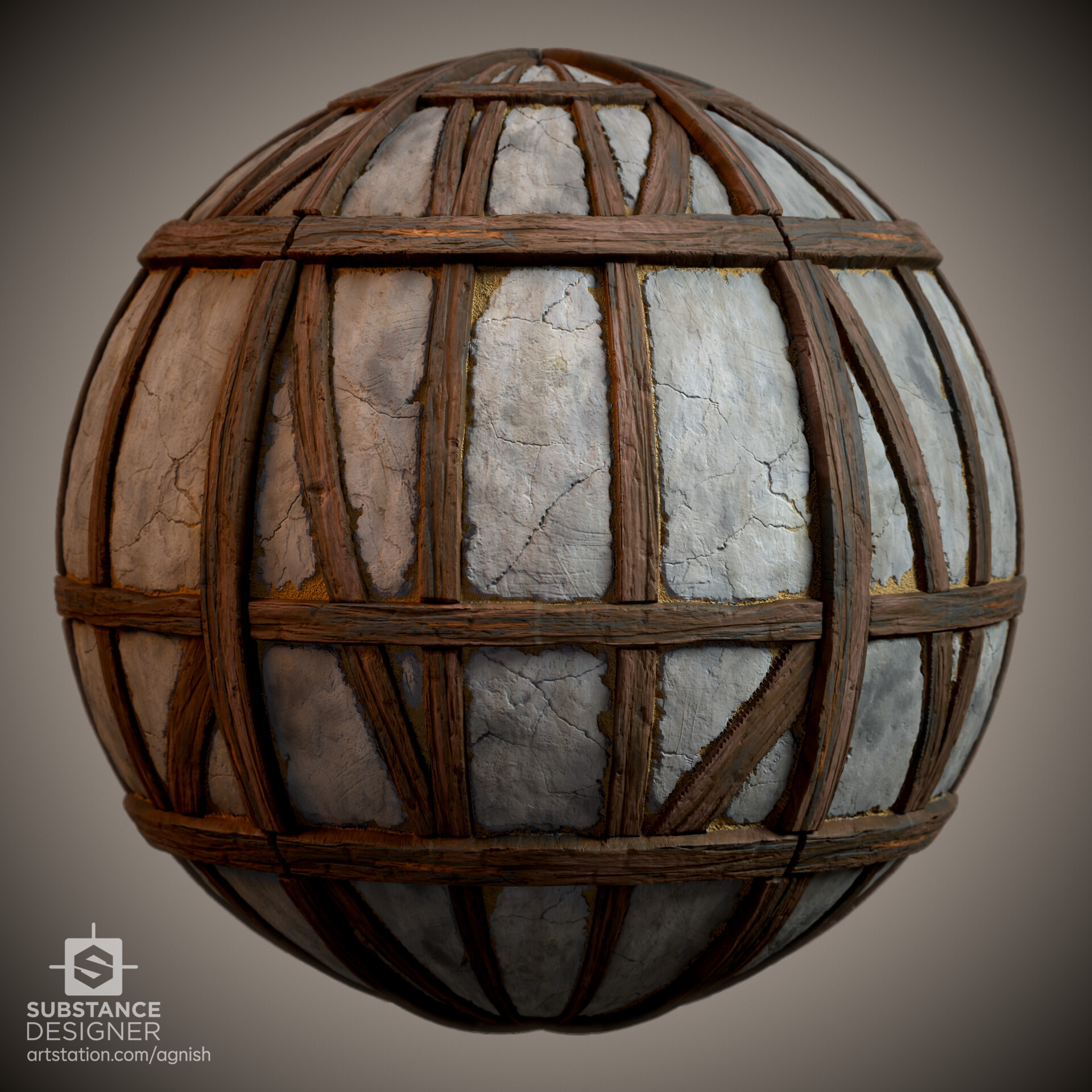 Agnish Dey - Medieval House Wall