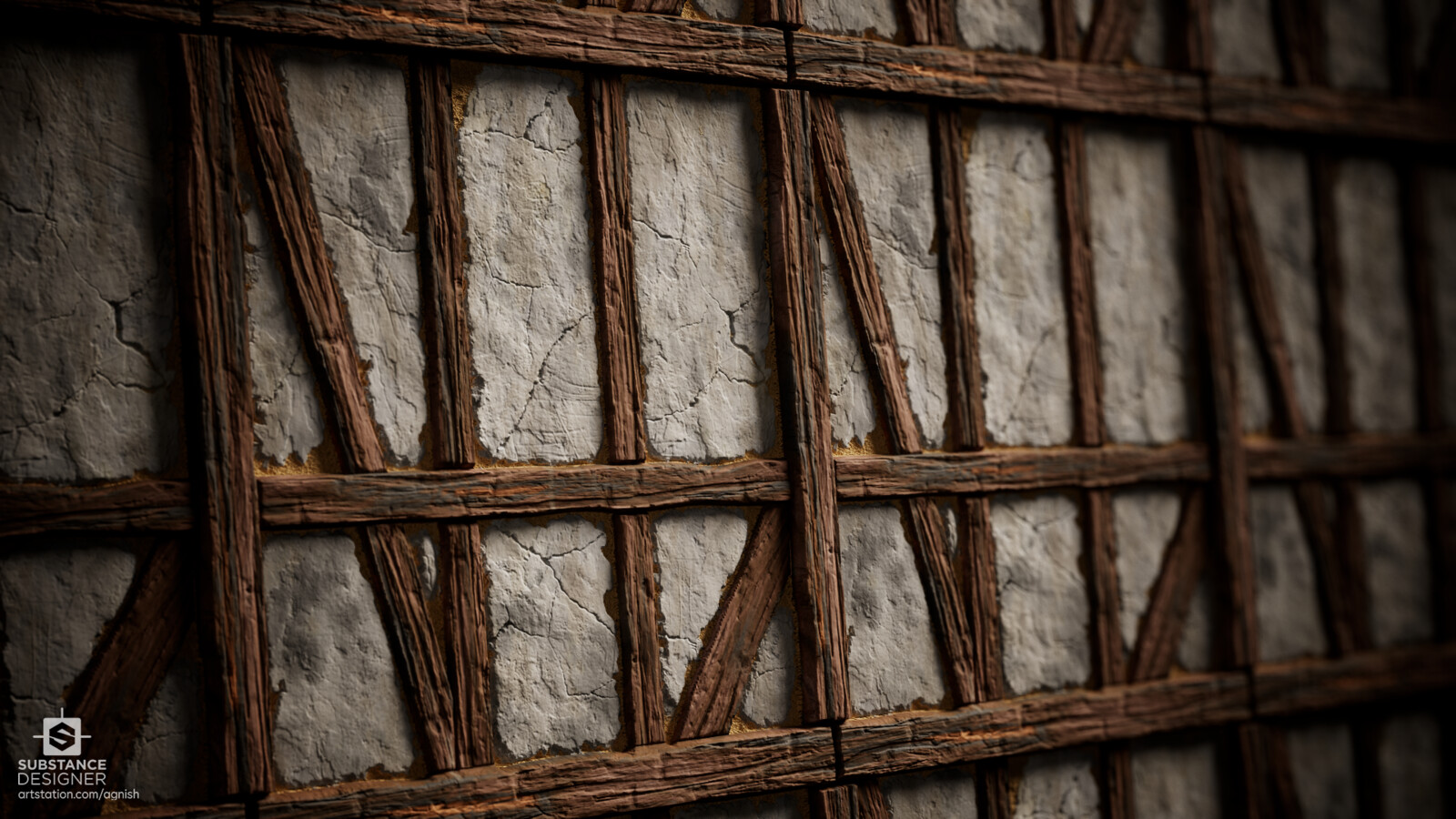 Agnish Dey - Medieval House Wall