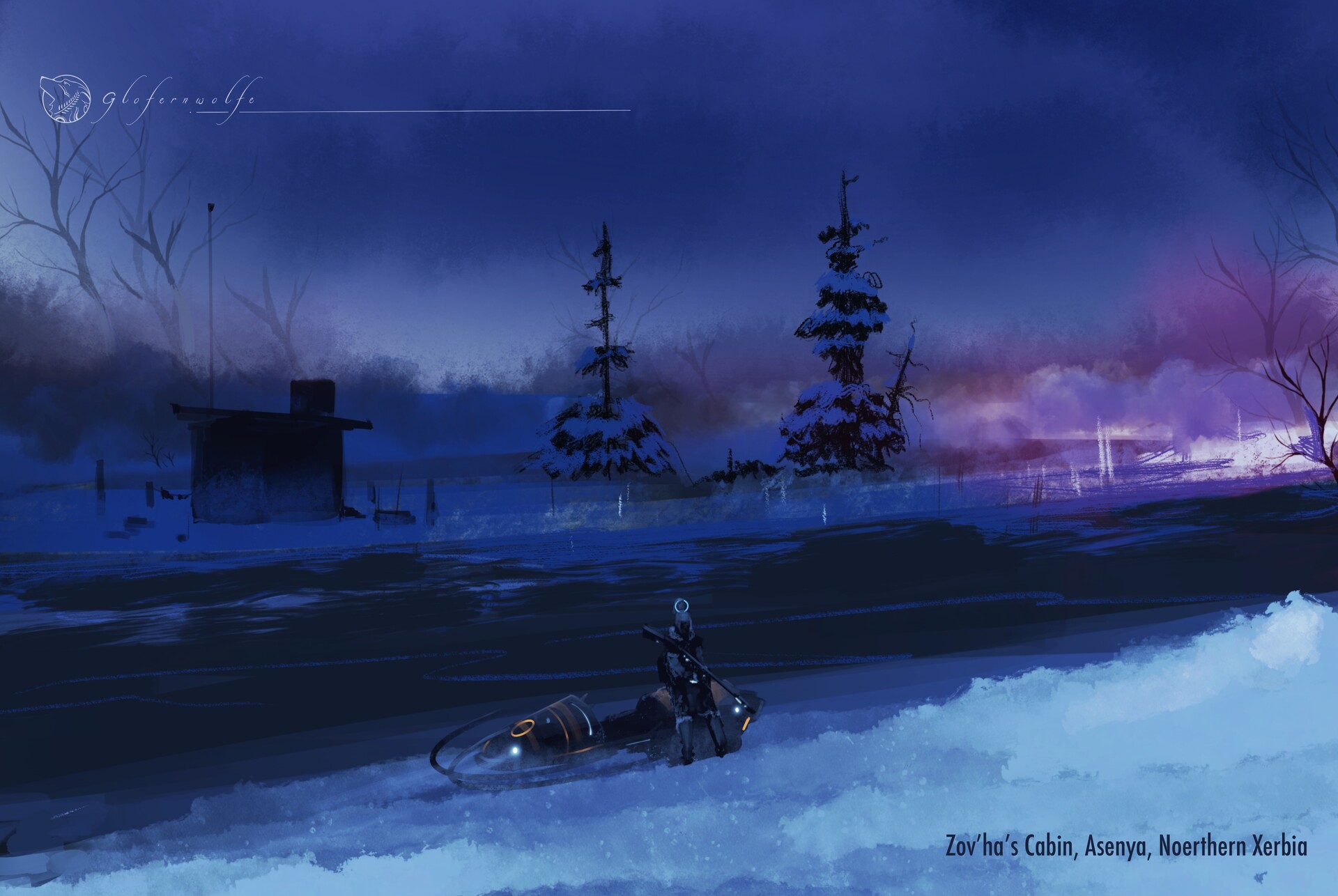 ArtStation - Zov'ha's Cabin