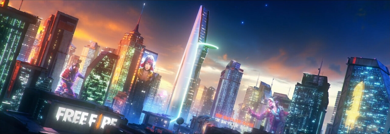 ArtStation - Free Fire - Futuristic City