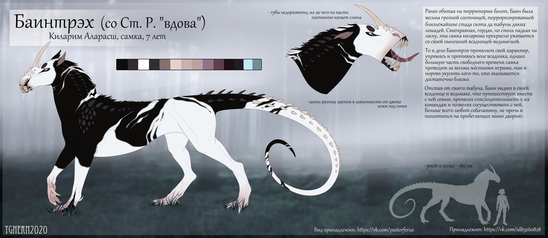 ArtStation - Baintrech - Kilarym Reference Sheet