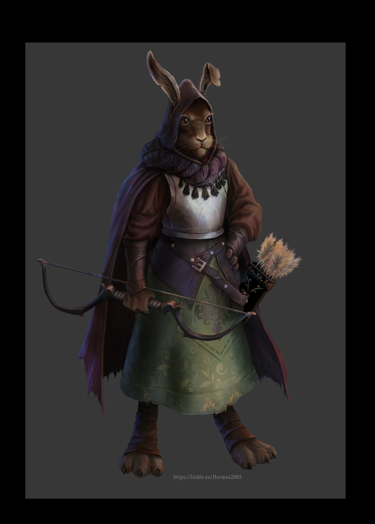 ArtStation - Hare warrior