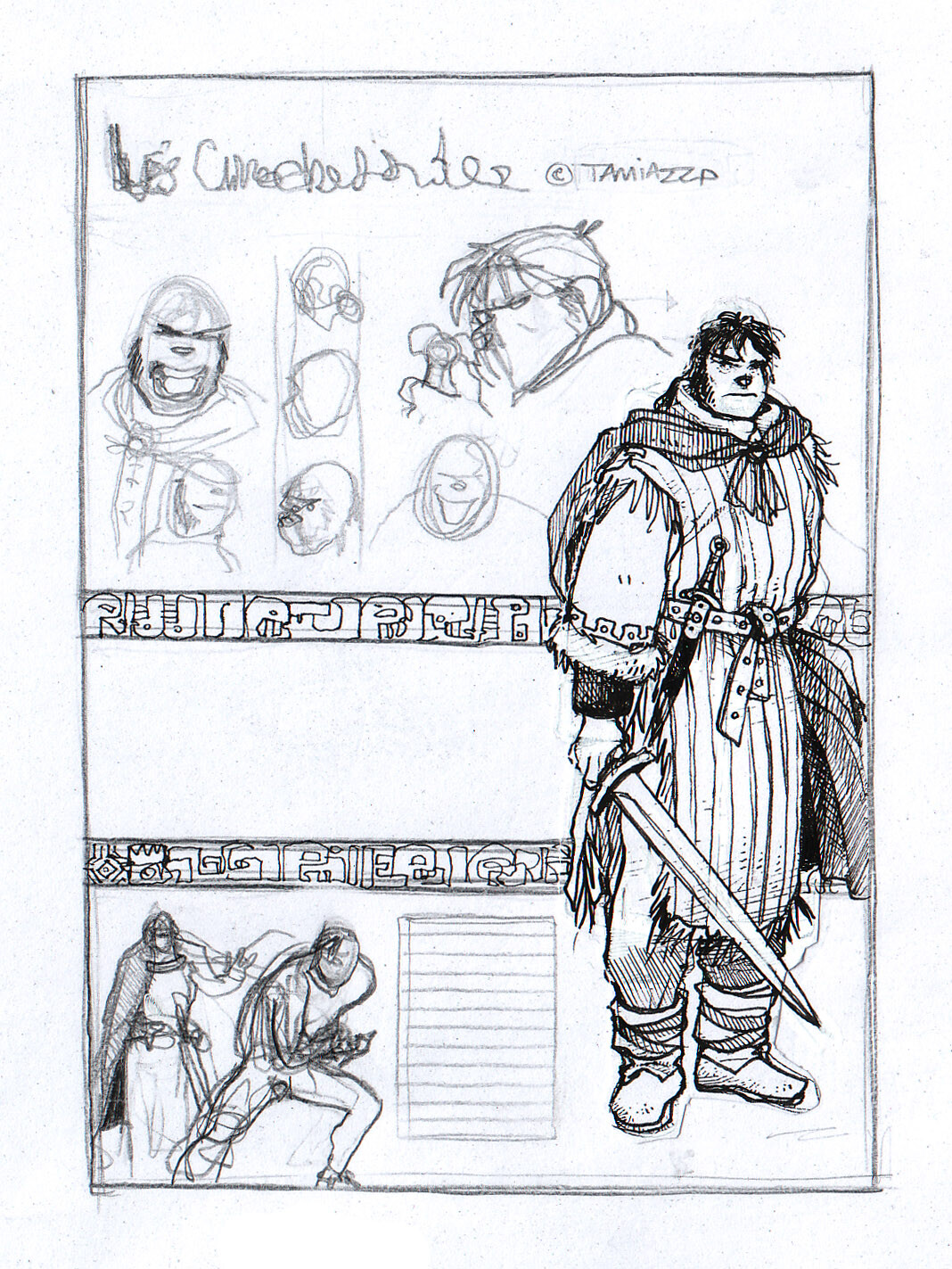 ArtStation - Work in progress of "Cynocéphales" character design ...