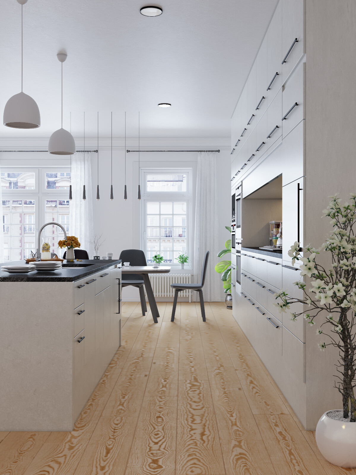 ArtStation - kitchen ArchViz