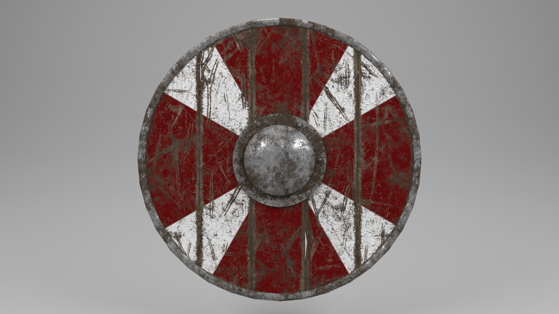 ArtStation - Medieval wooden shield