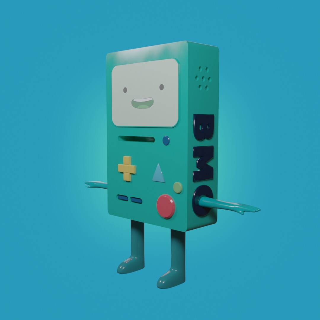 ArtStation - BMO 3D Character Modelling