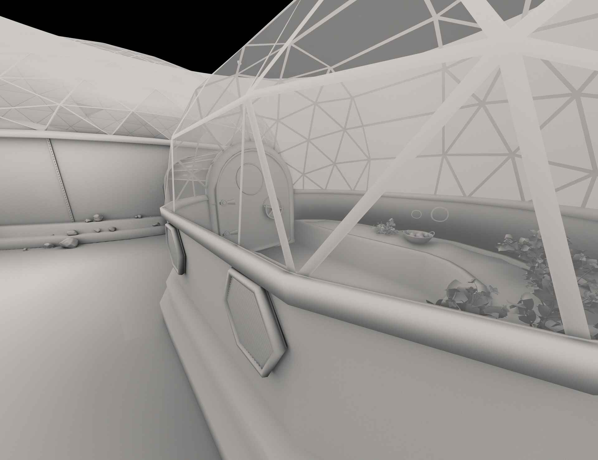 Mary Dell - Project - Mars Dome Home