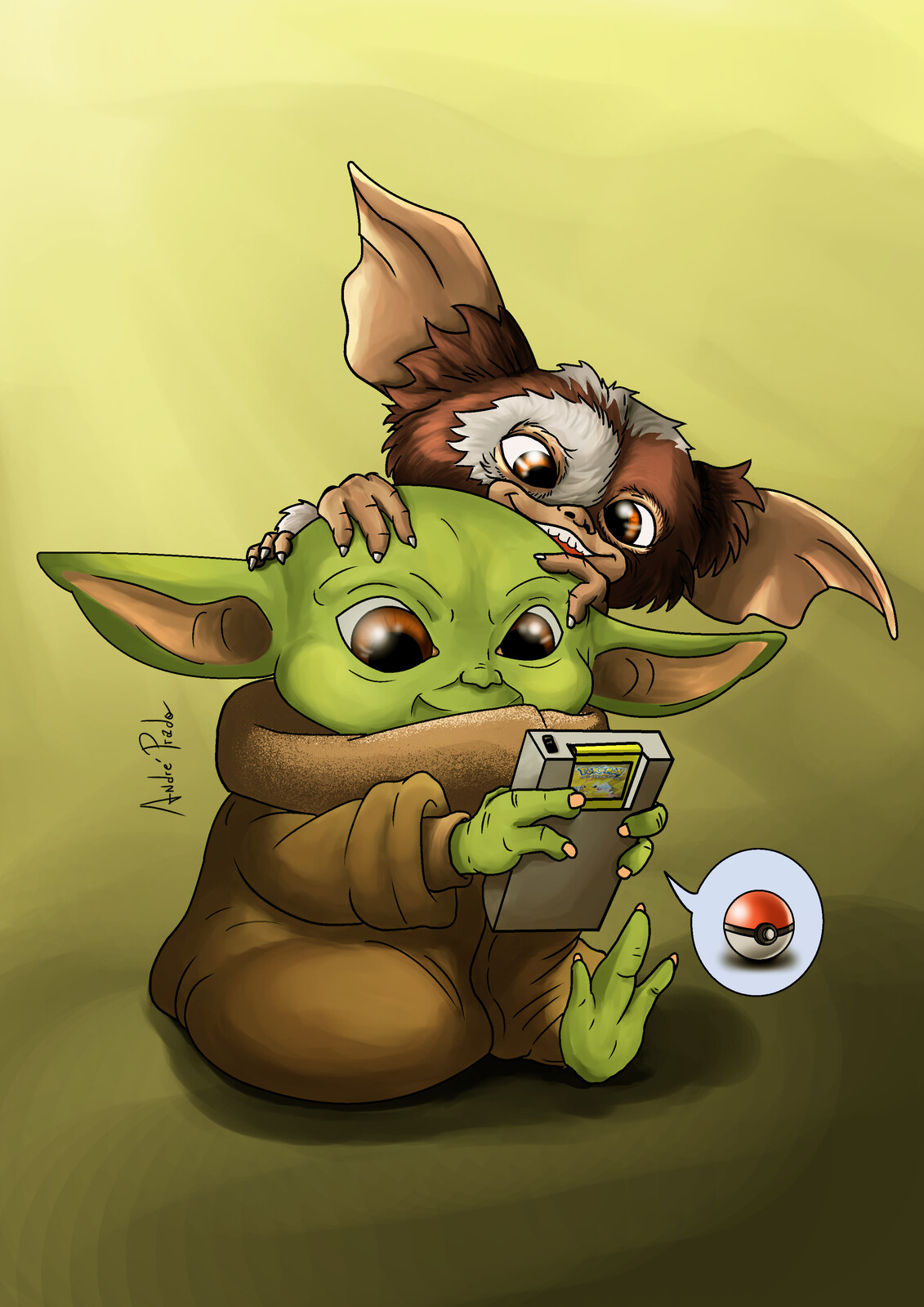 Andre Prado - Jogando com o amigo.