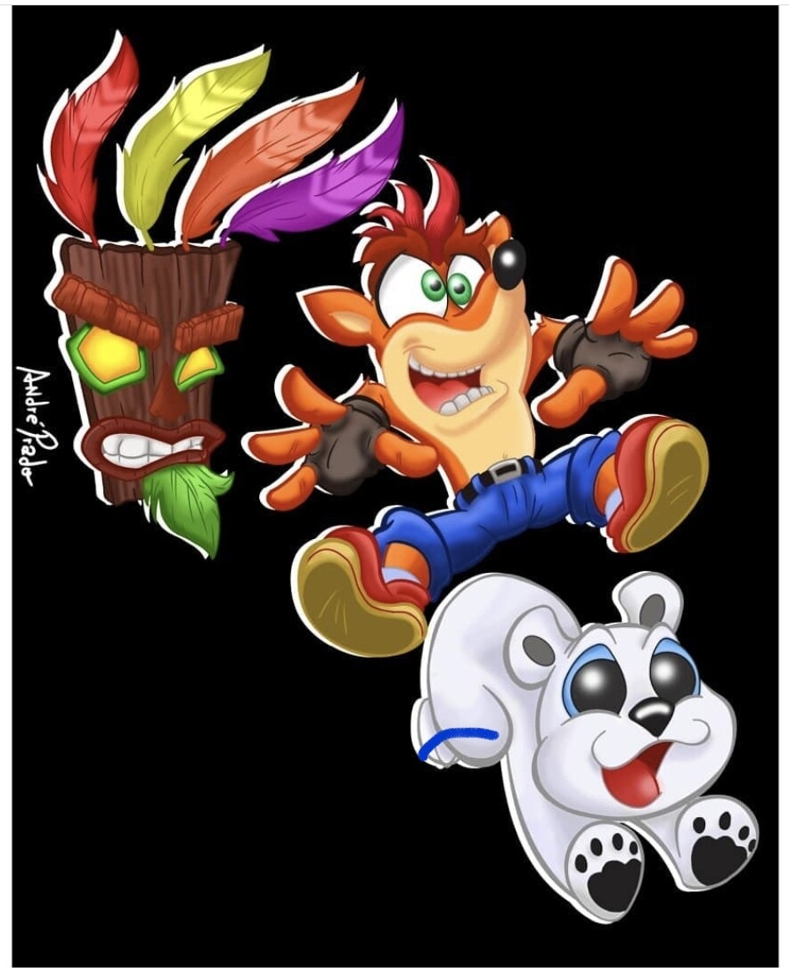 Andre Prado - Chash Bandicoot.