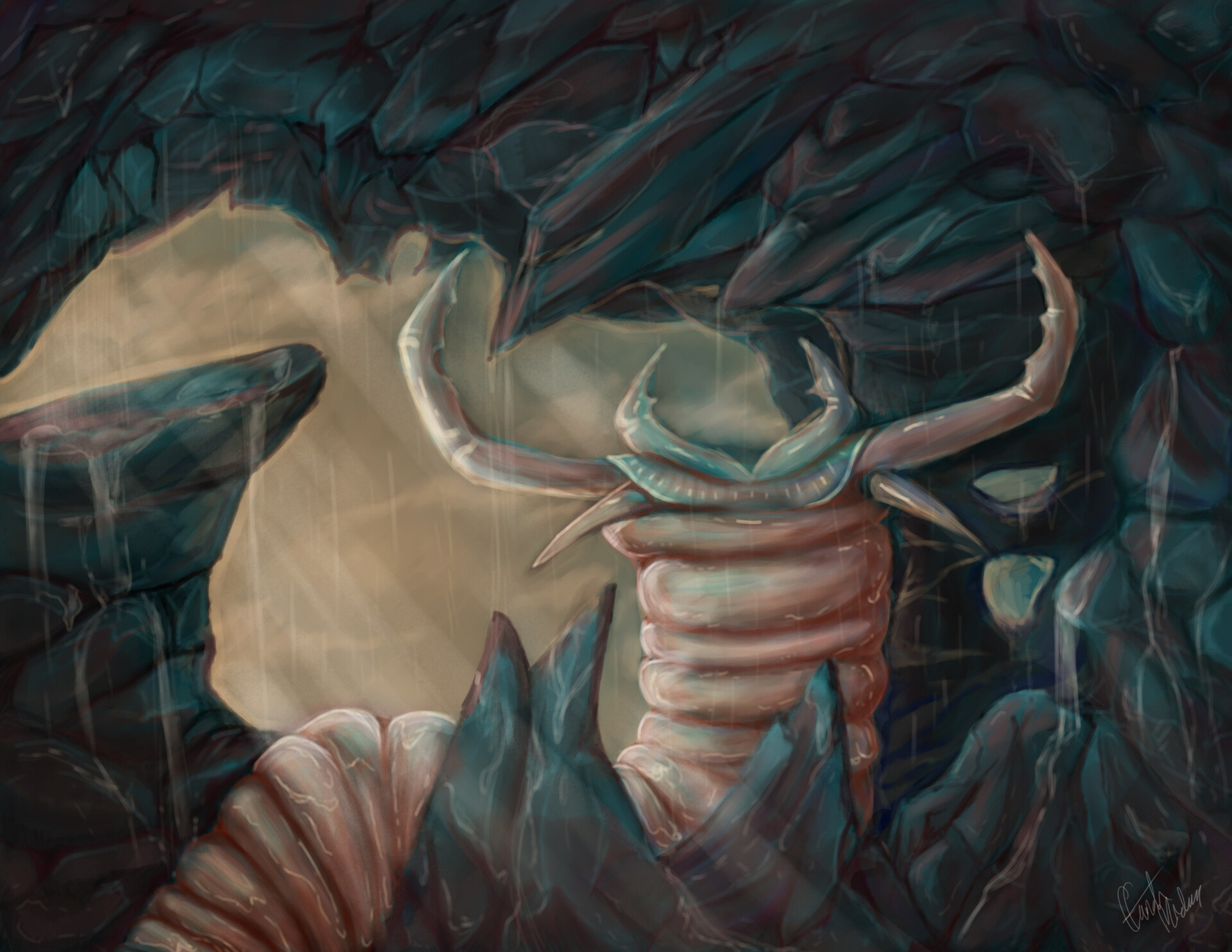 ArtStation - Celestial Worm