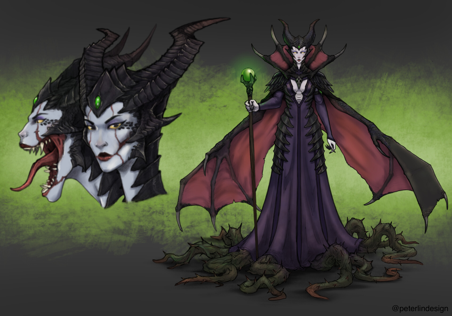 Disney Maleficent Concept Art