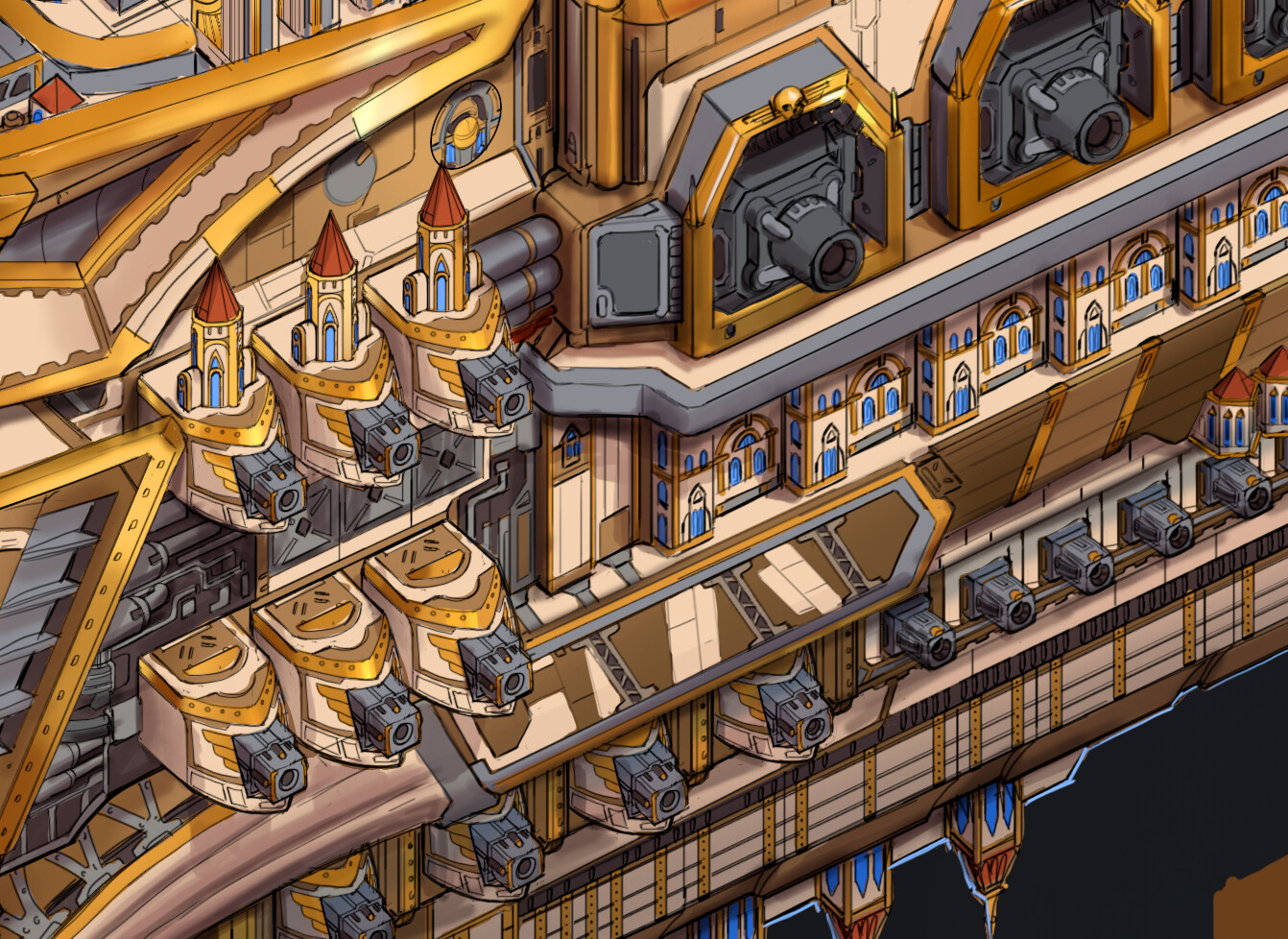 Kevin Koesnodihardjo - Commission: Modified Tribune Class - Gloriana