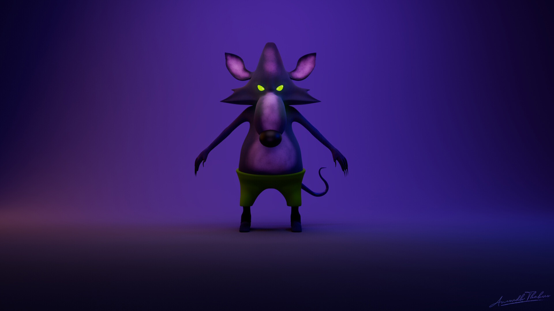 ArtStation - Underground Rat