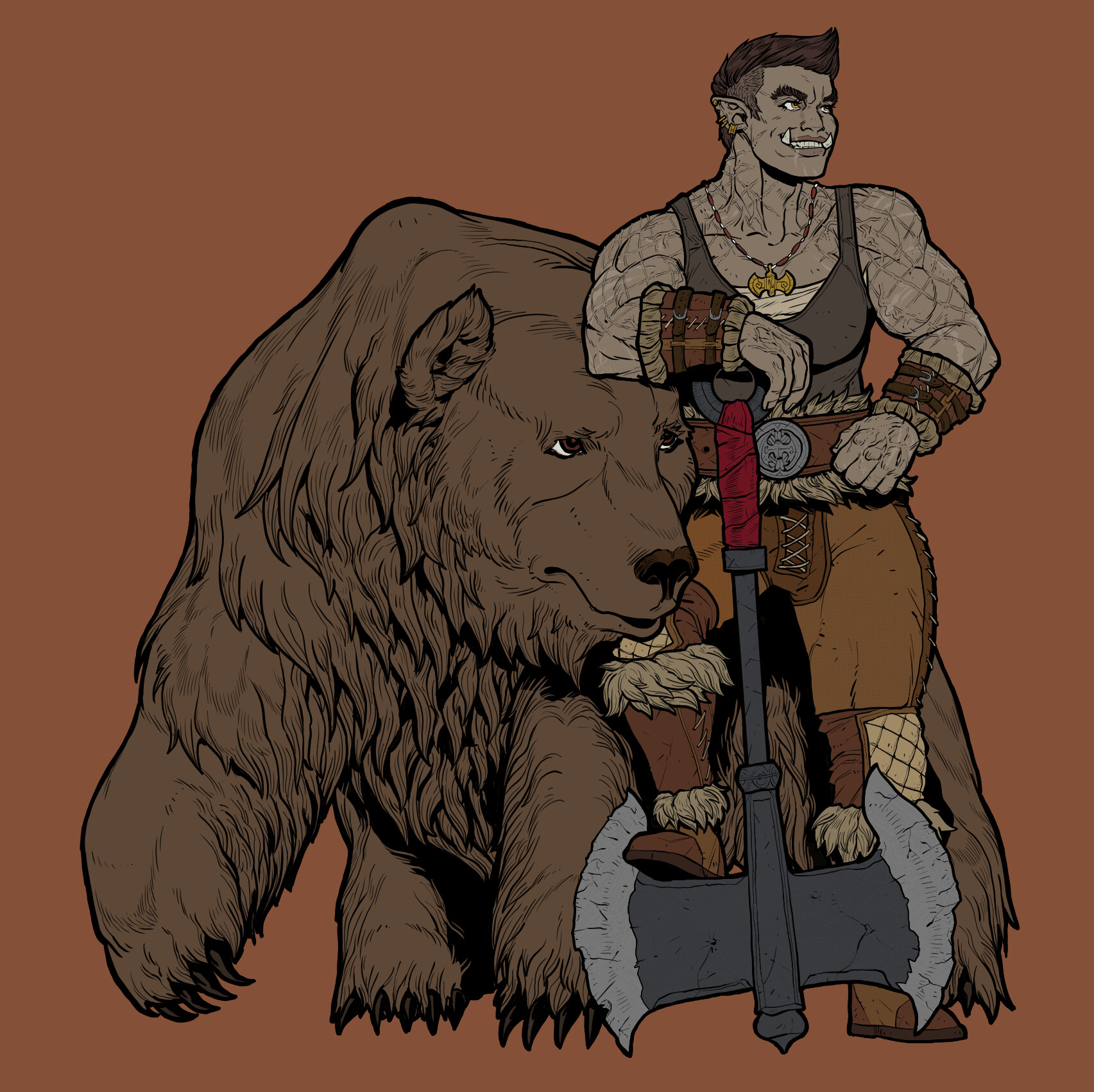 bear totem dnd