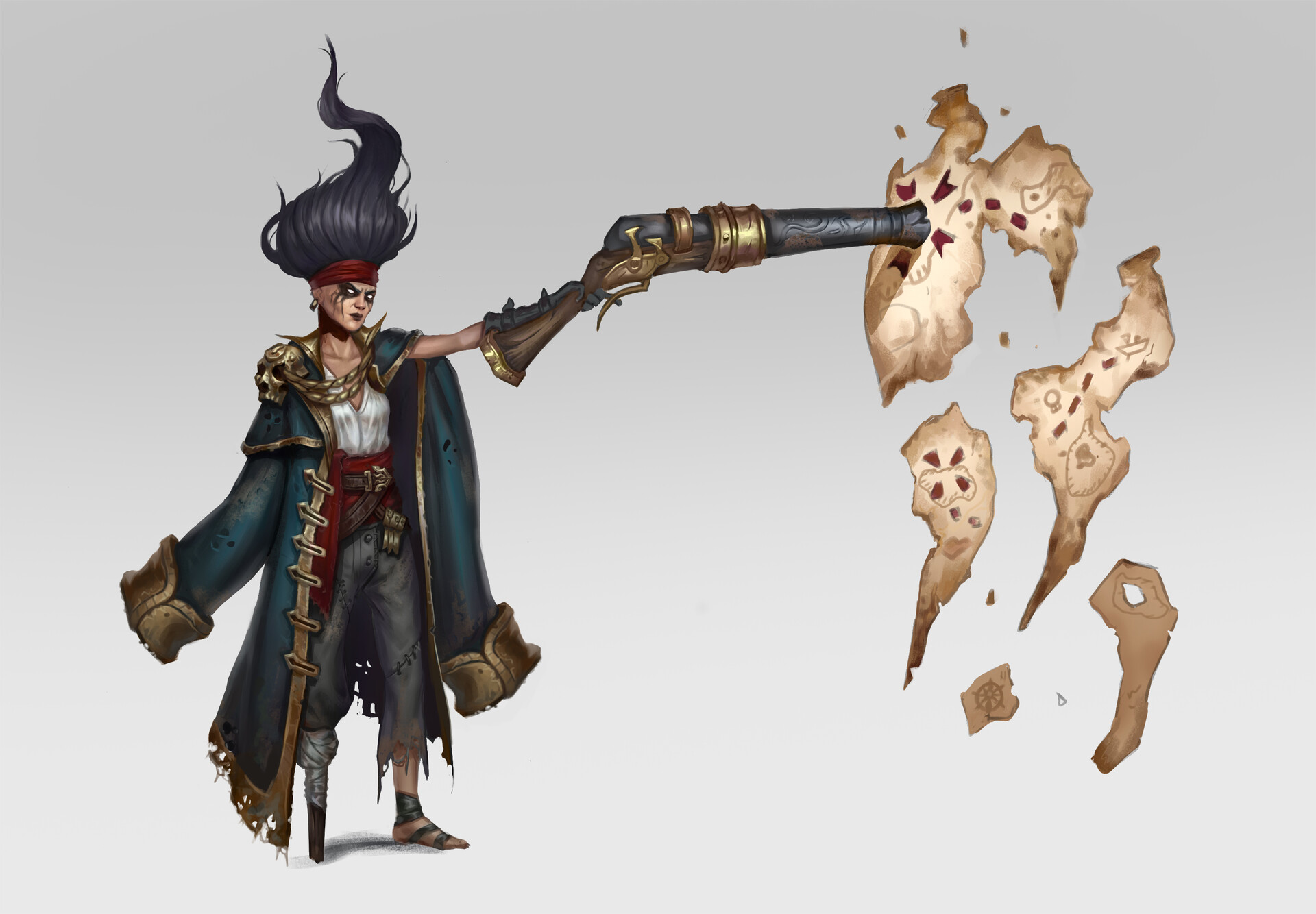 ArtStation - Pirate concept - Banshee