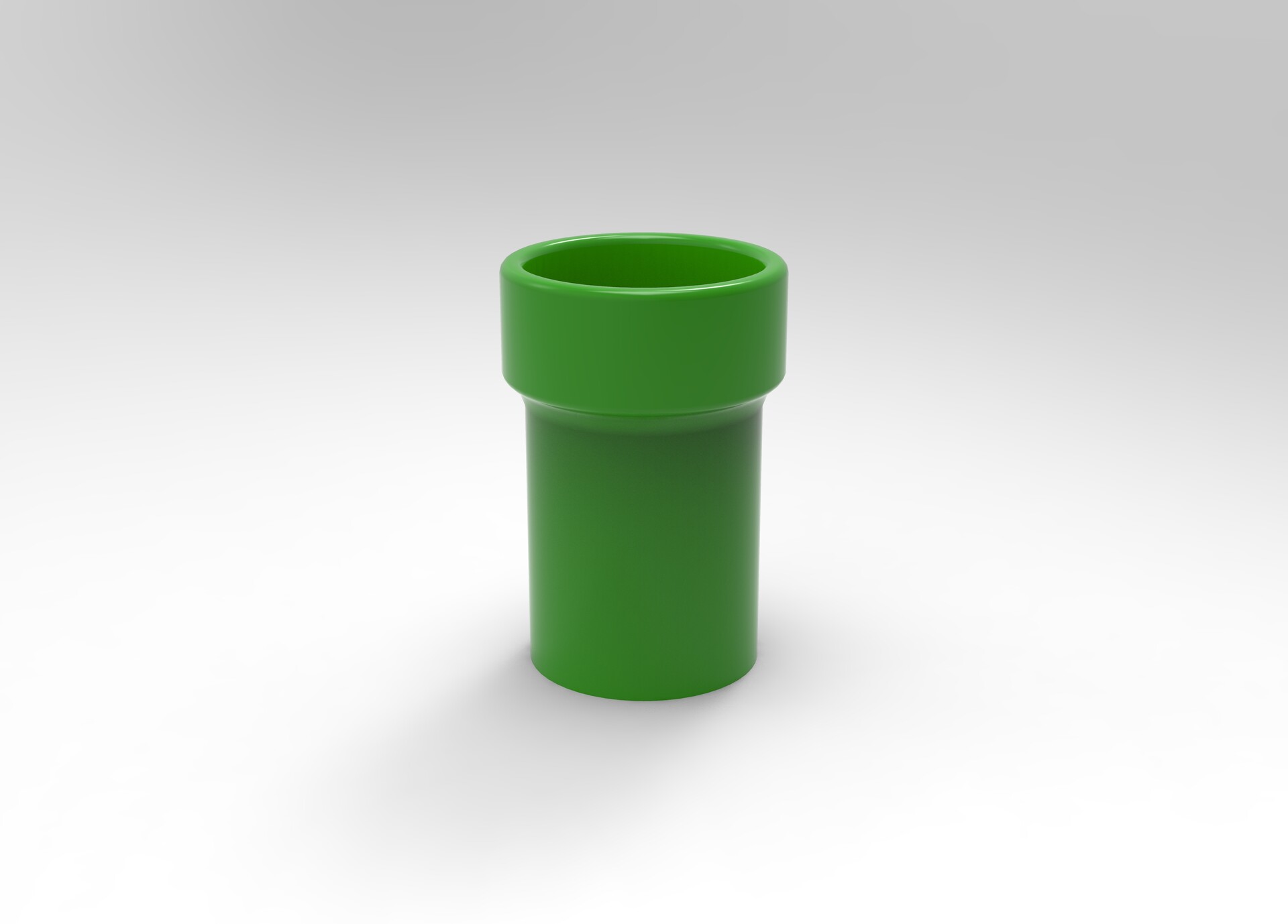 ArtStation - 3D Mario Pipe (2 minute challenge)