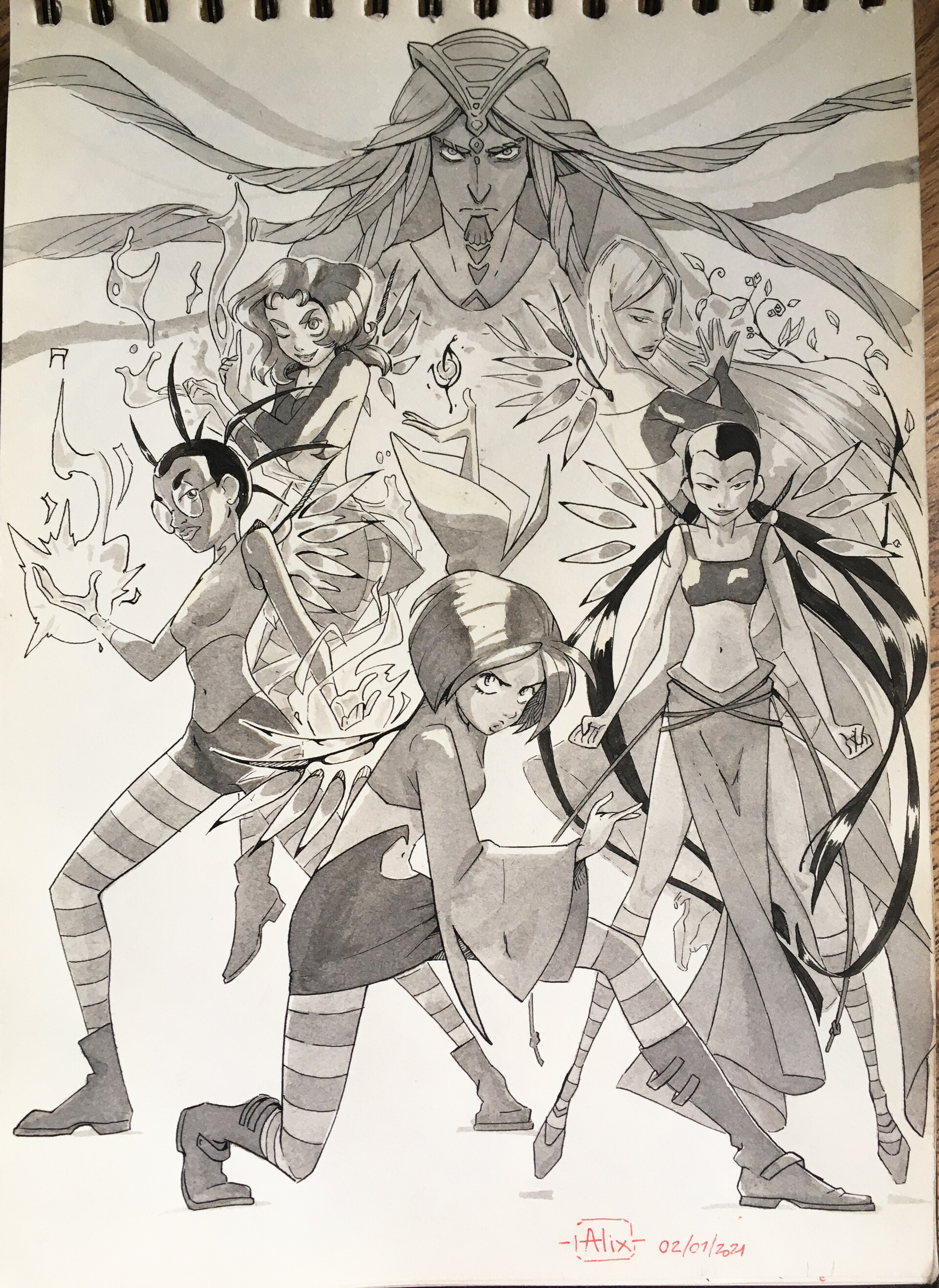 ArtStation - Reboot n°2 : Witch Fanart