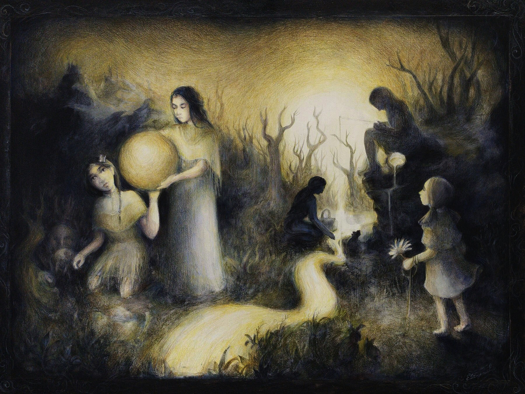 ArtStation - Traditional media Illustrations