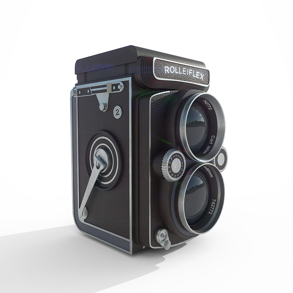 ArtStation - Rolleiflex Camera