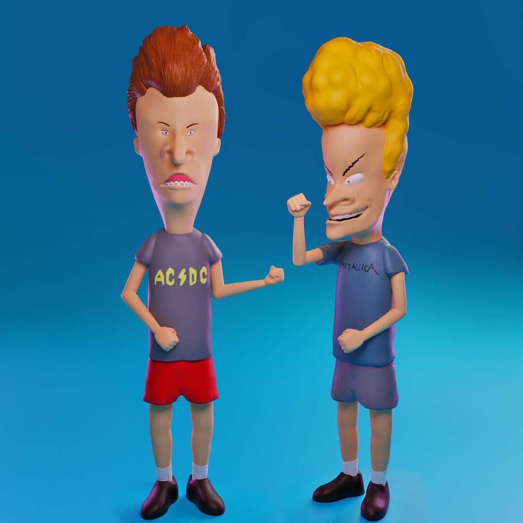 ArtStation - Beavis and Butt-head