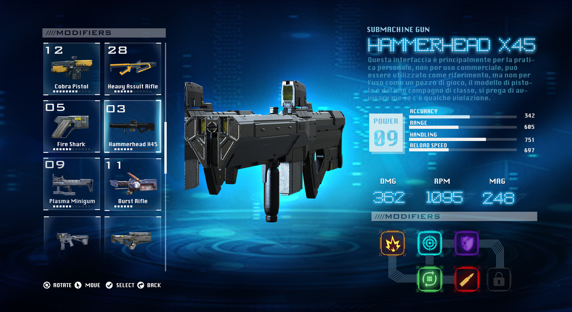 ArtStation - Sci-fi Game_Menu