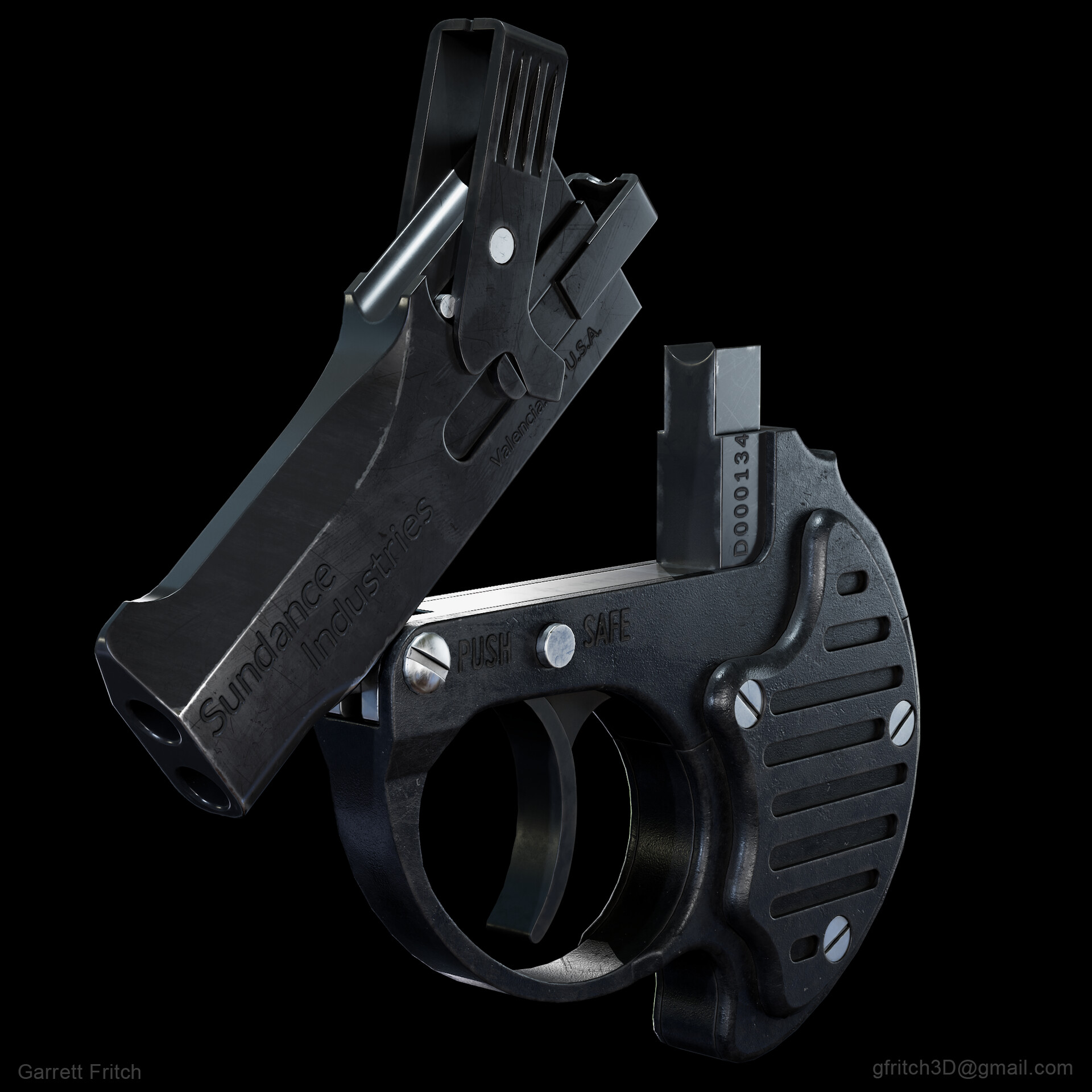 Garrett Fritch - Sundance Industries Derringer 22LR Point Blank