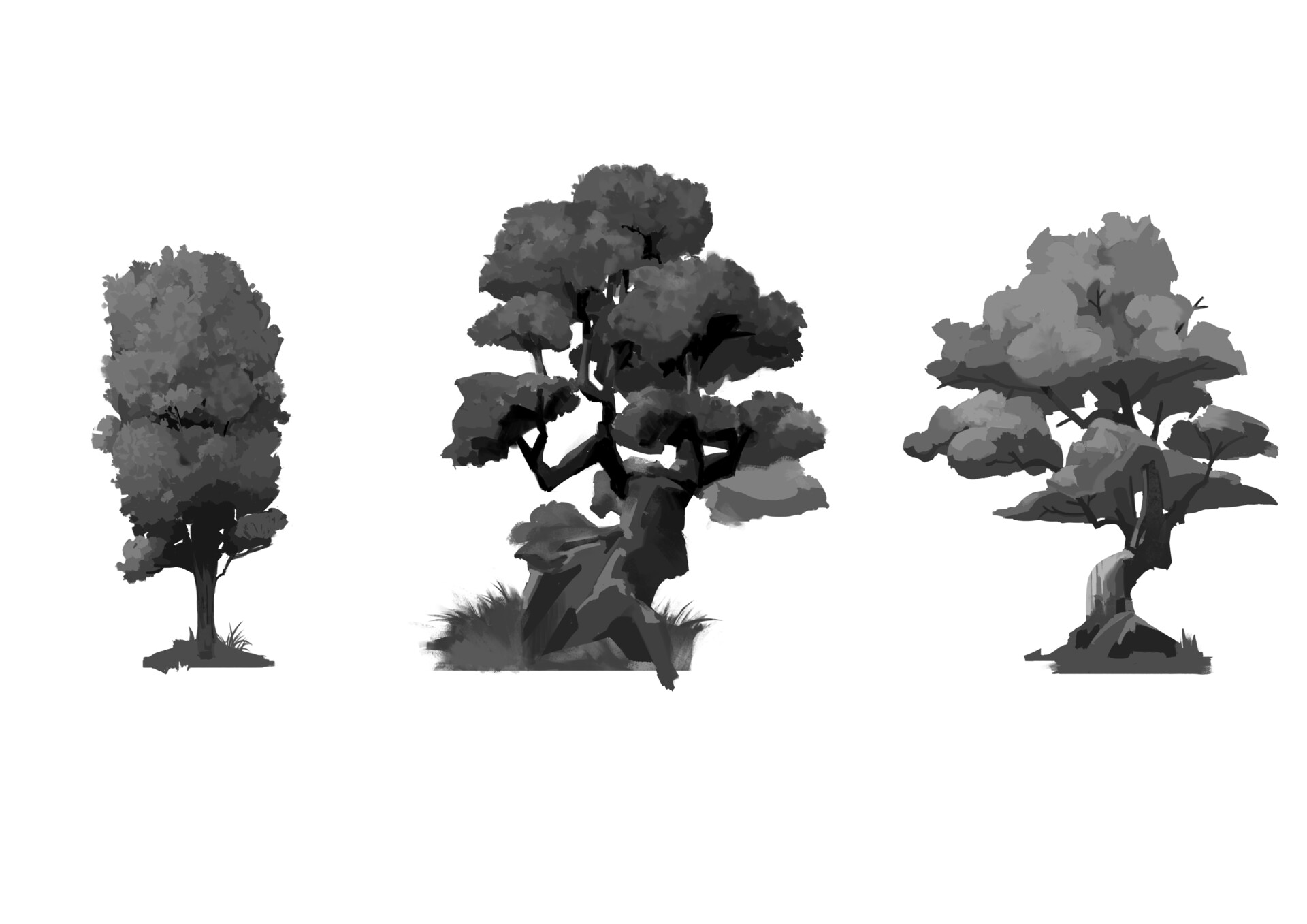 ArtStation - Tree Study