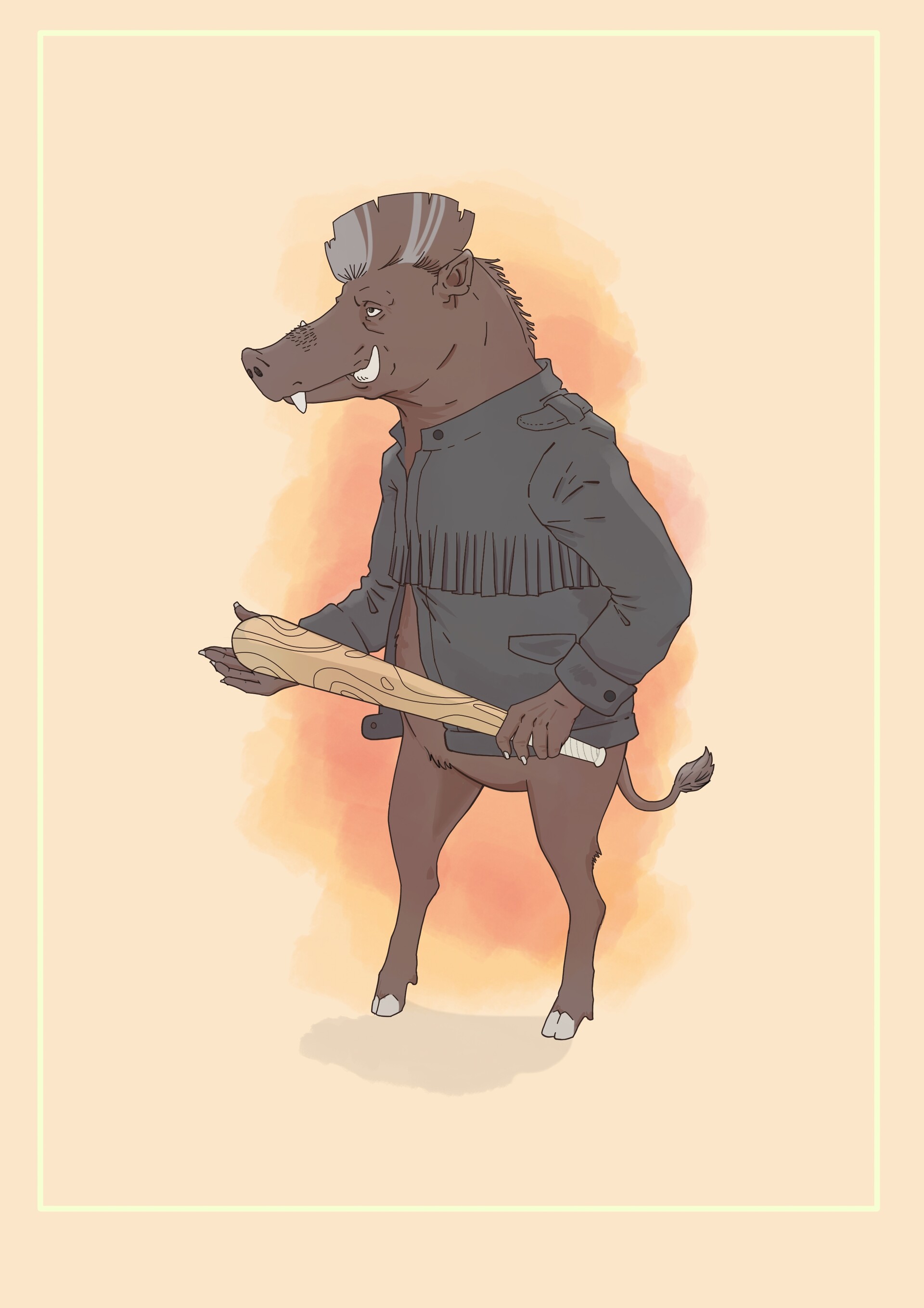 ArtStation - Pig Warrior