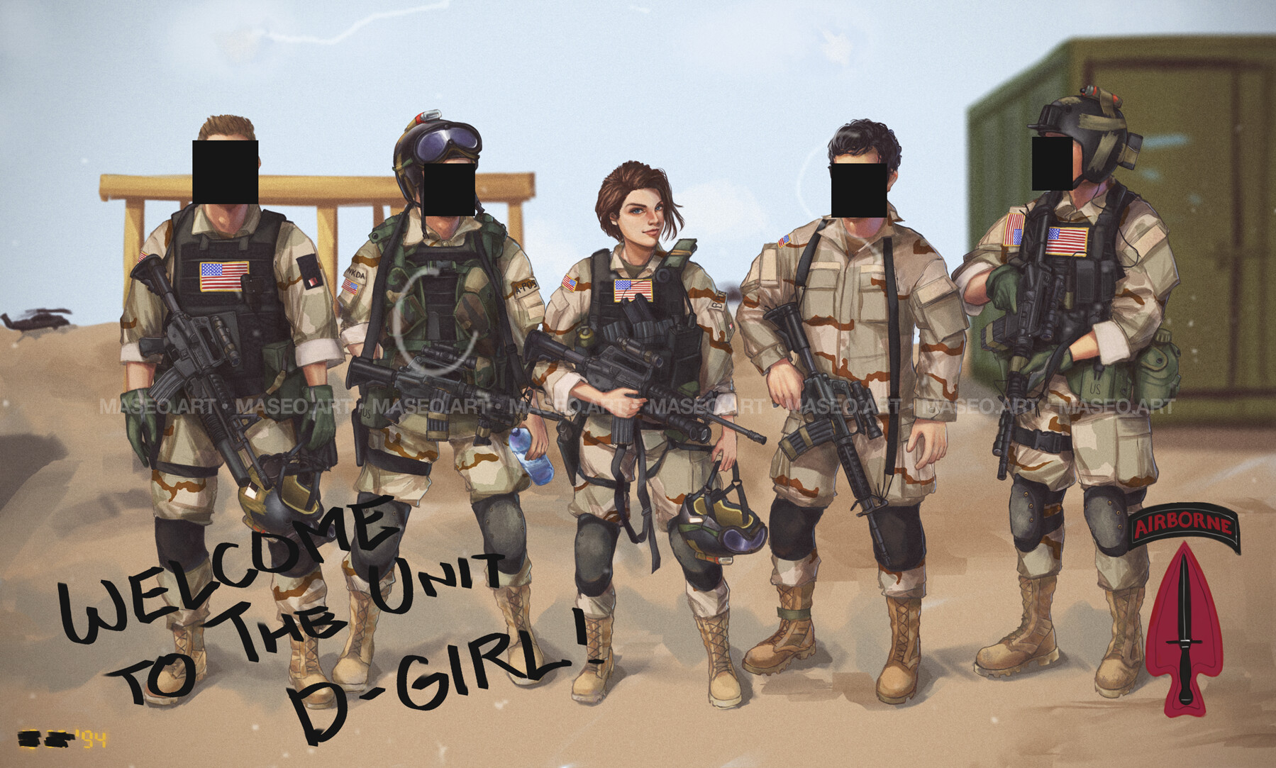 ArtStation - Jill Valentine, Task Force Green 1994.