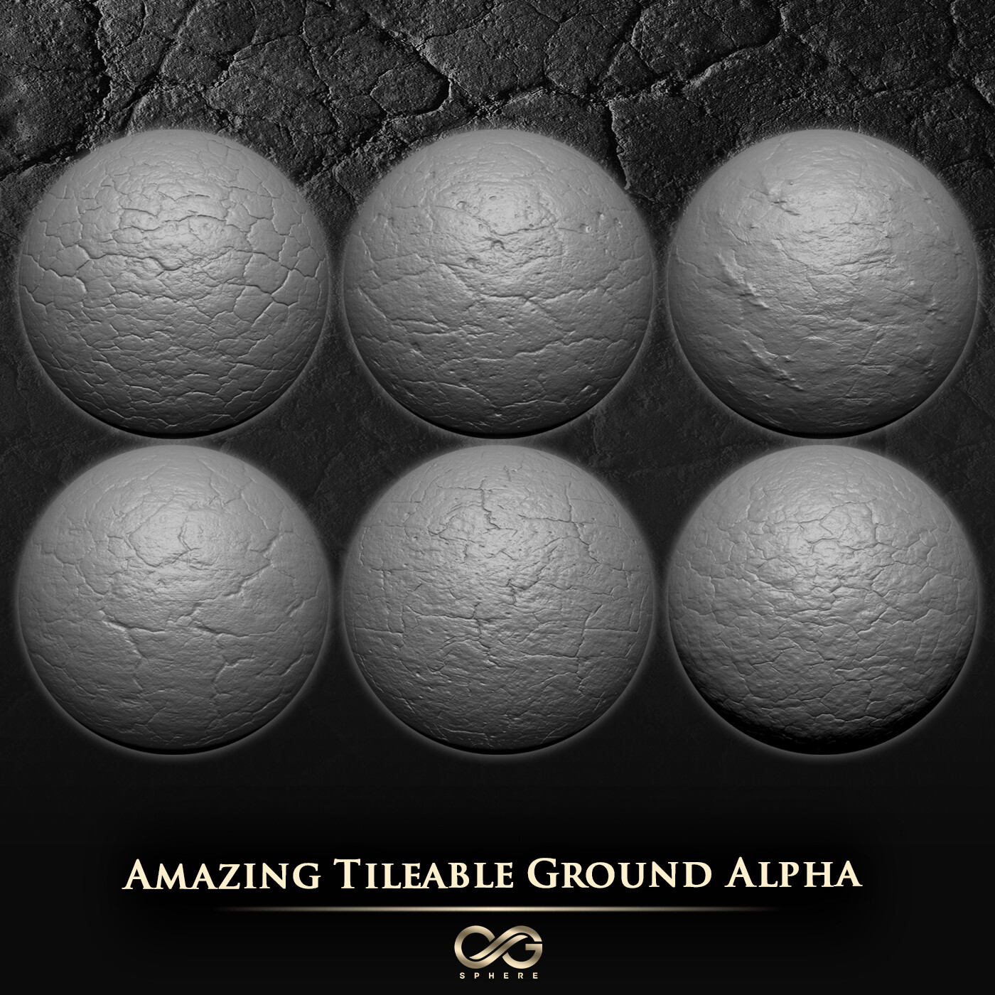 CG Sphere - Amazing Tileable Ground Alpha ( Seamless )
