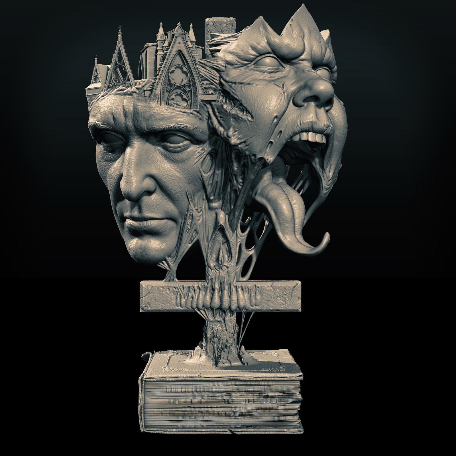 Daniele Danko Angelozzi - Exorcist tribute diorama