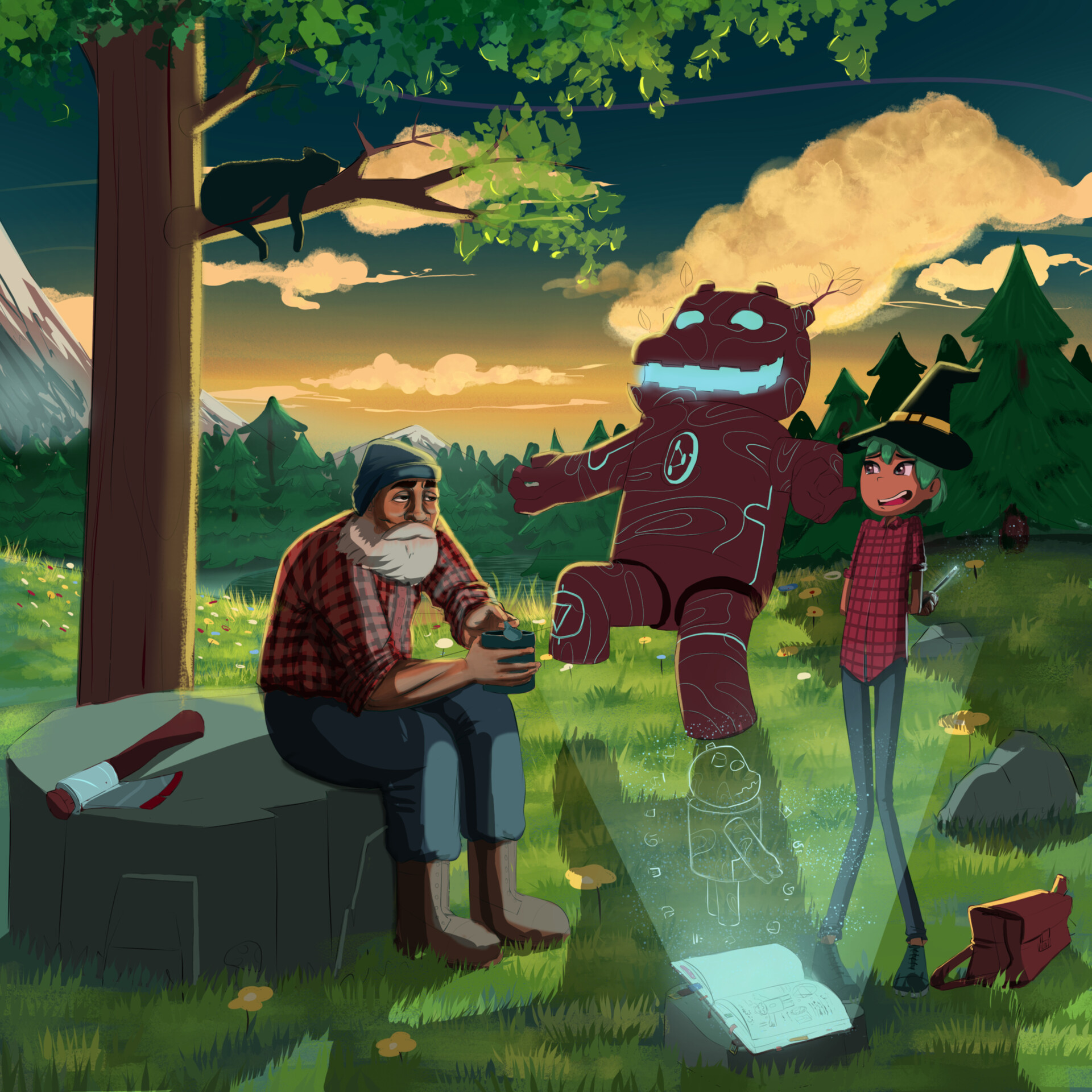 ArtStation - Tree Golem