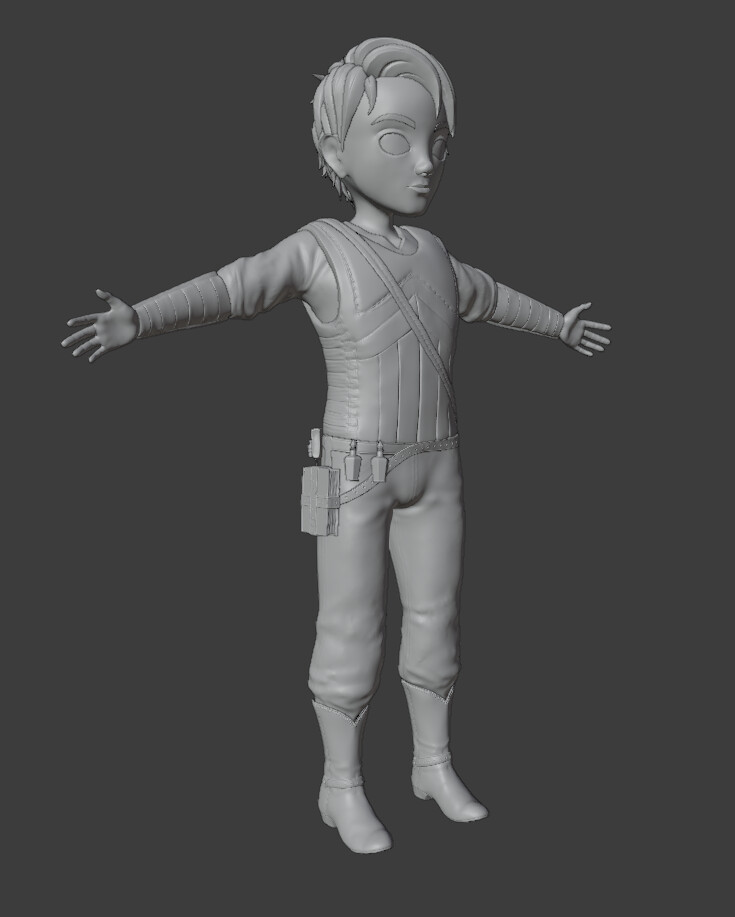 ArtStation - Character Design for a video game