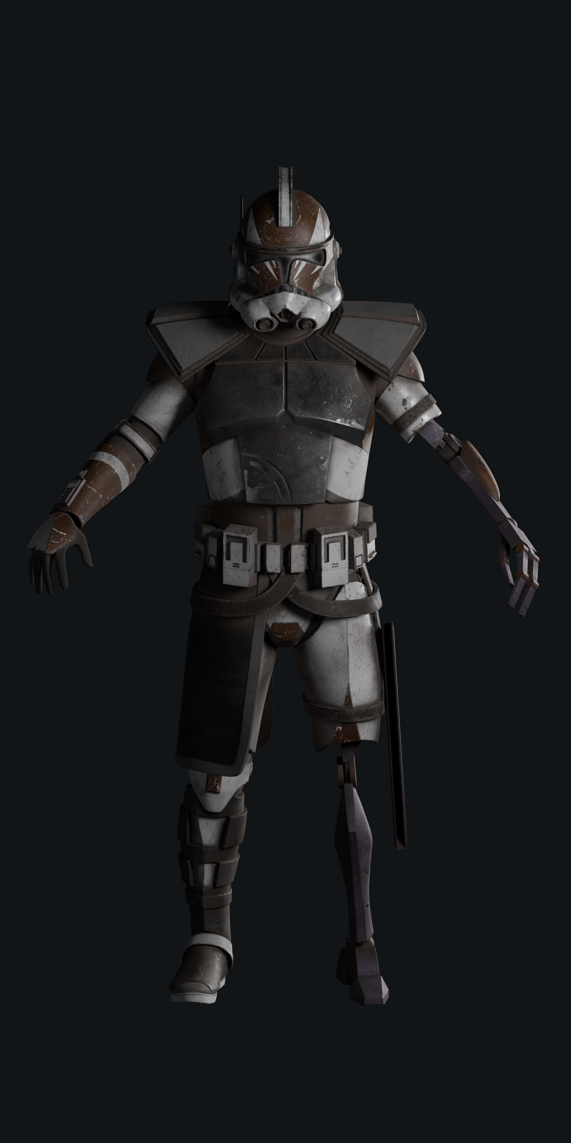 ArtStation - CT-2242 "Patchwork" Base Model