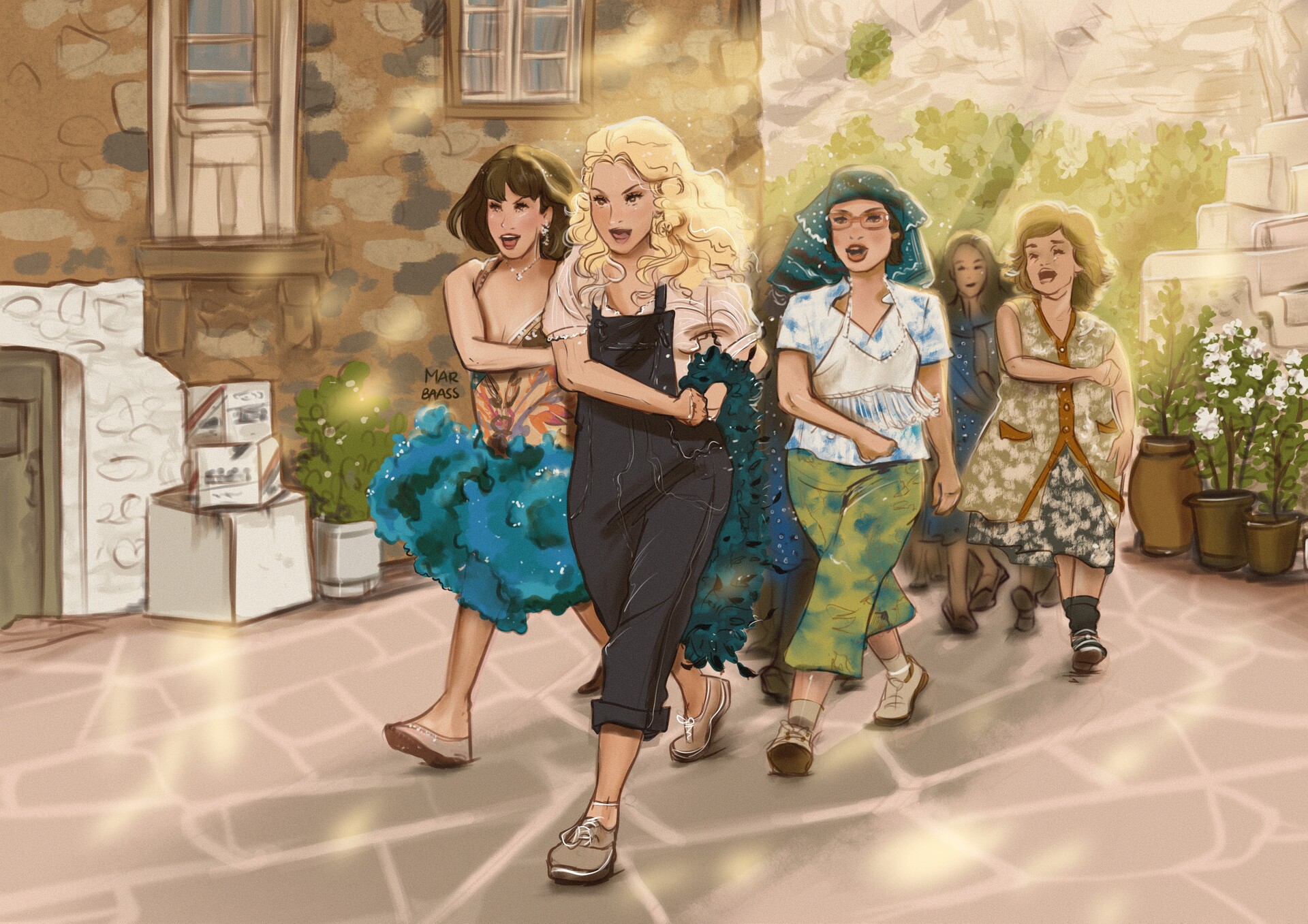 ArtStation - Dancing Queen