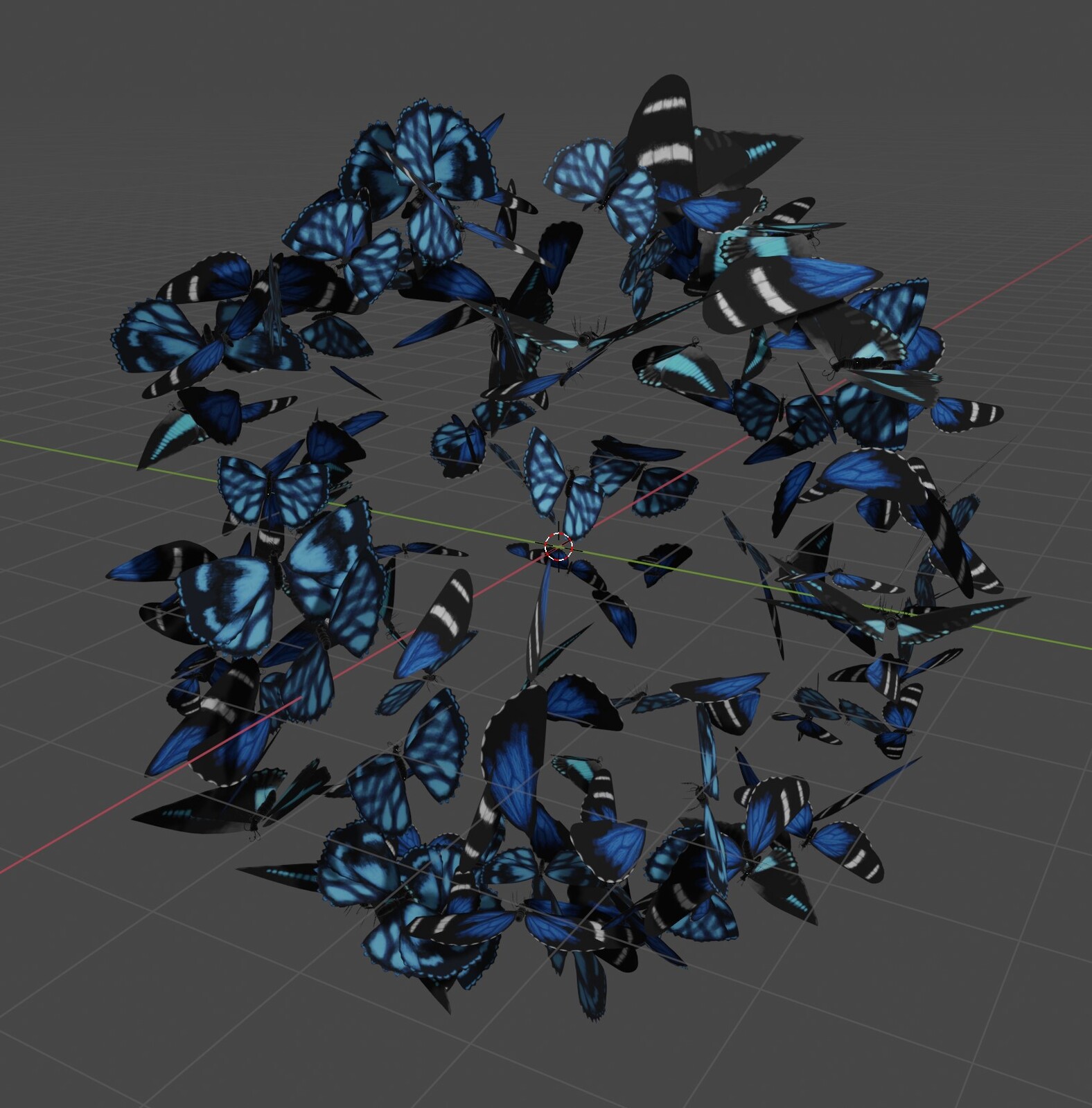 Phaedra Stevens - Blue Butterfly Vortex