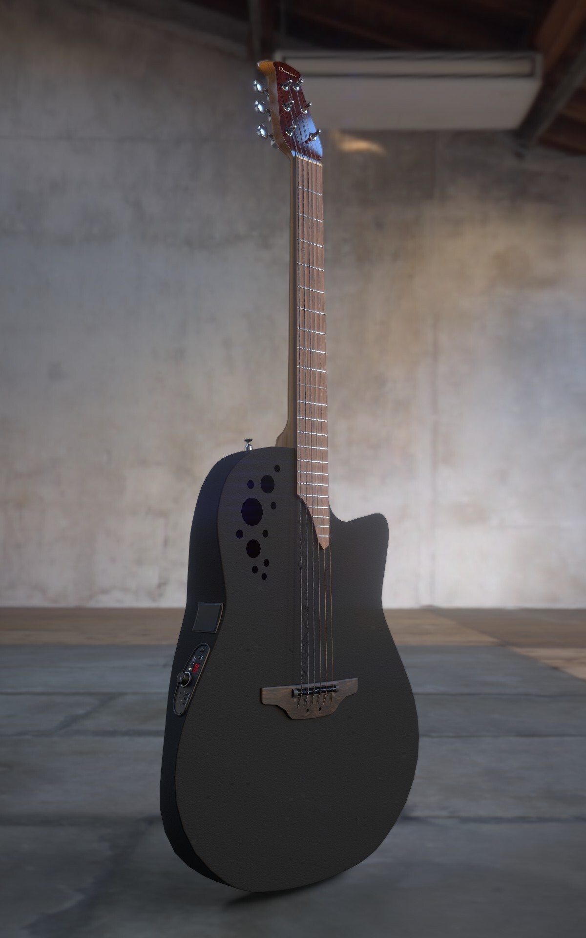ArtStation - Ovation Elite guitar