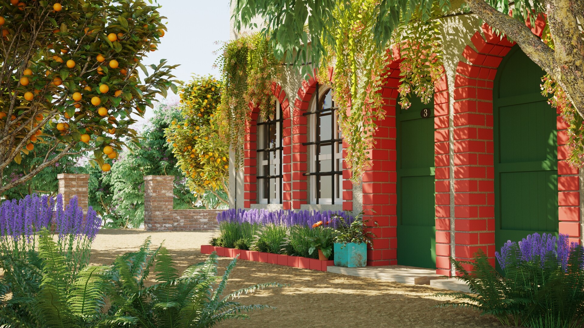 ArtStation - Exterior Greenery