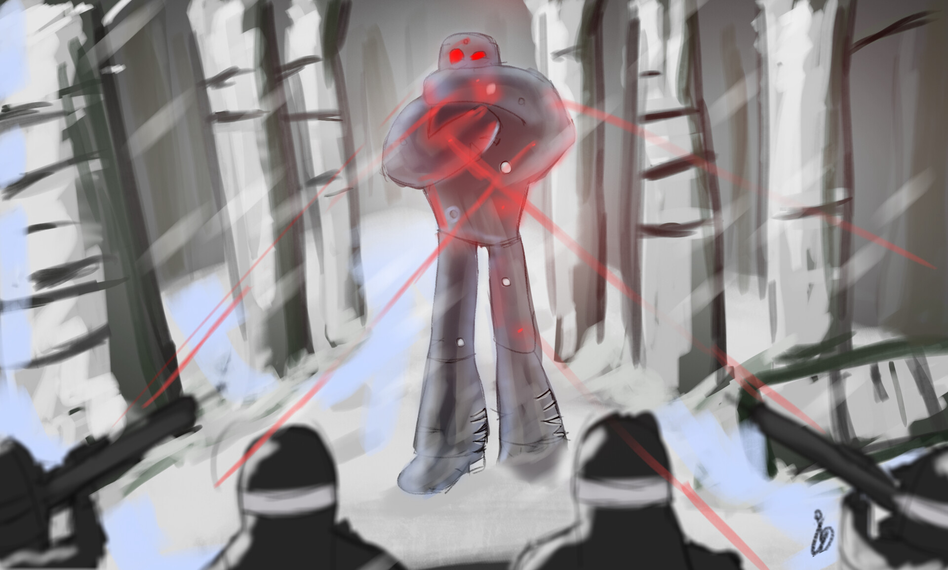 ArtStation - snow monster